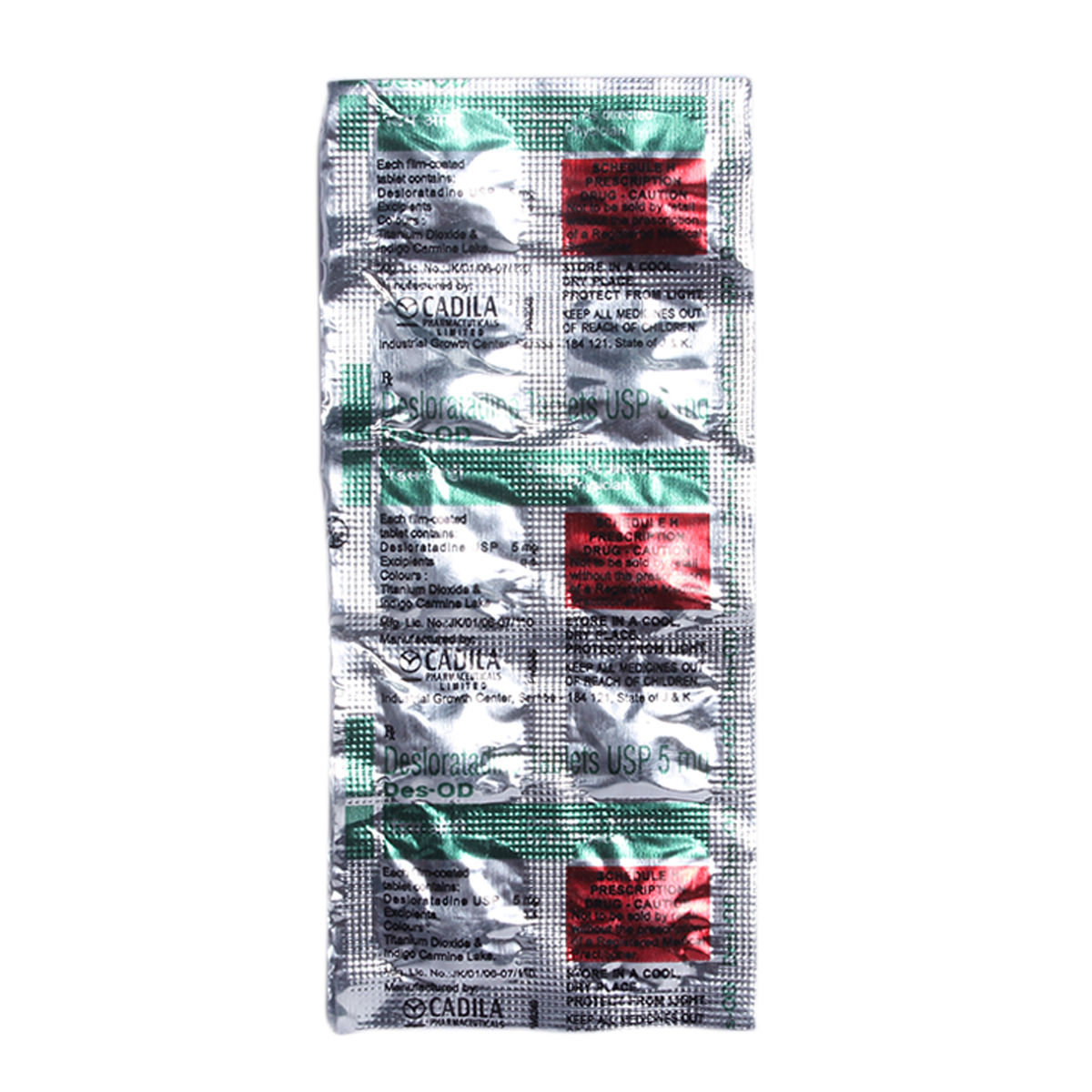 Des Od Tablet 10's Price, Uses, Side Effects, Composition - Apollo Pharmacy