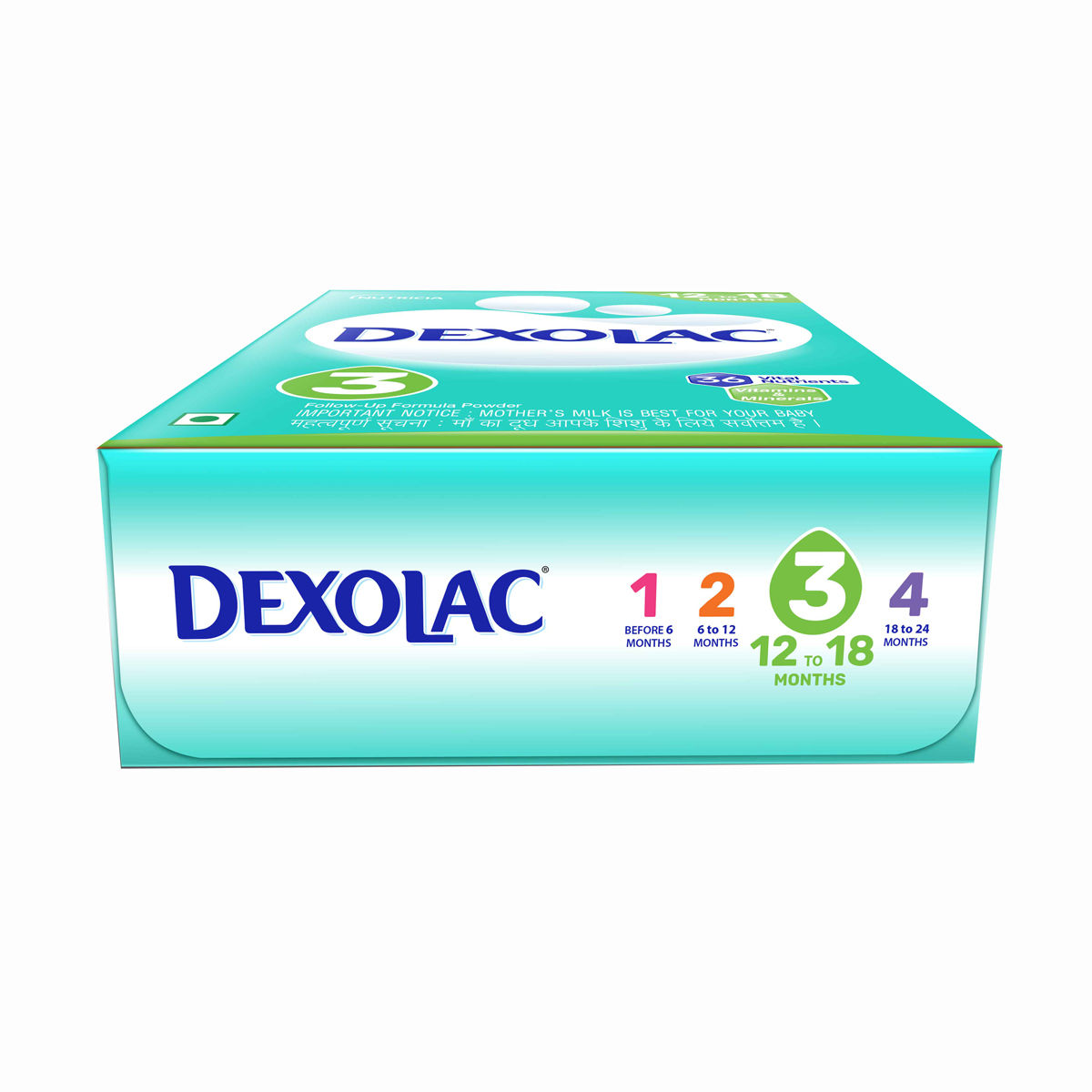 Dexolac Follow-Up Formula Stage 3 Powder (12-18 Months), 400 gm Refill ...