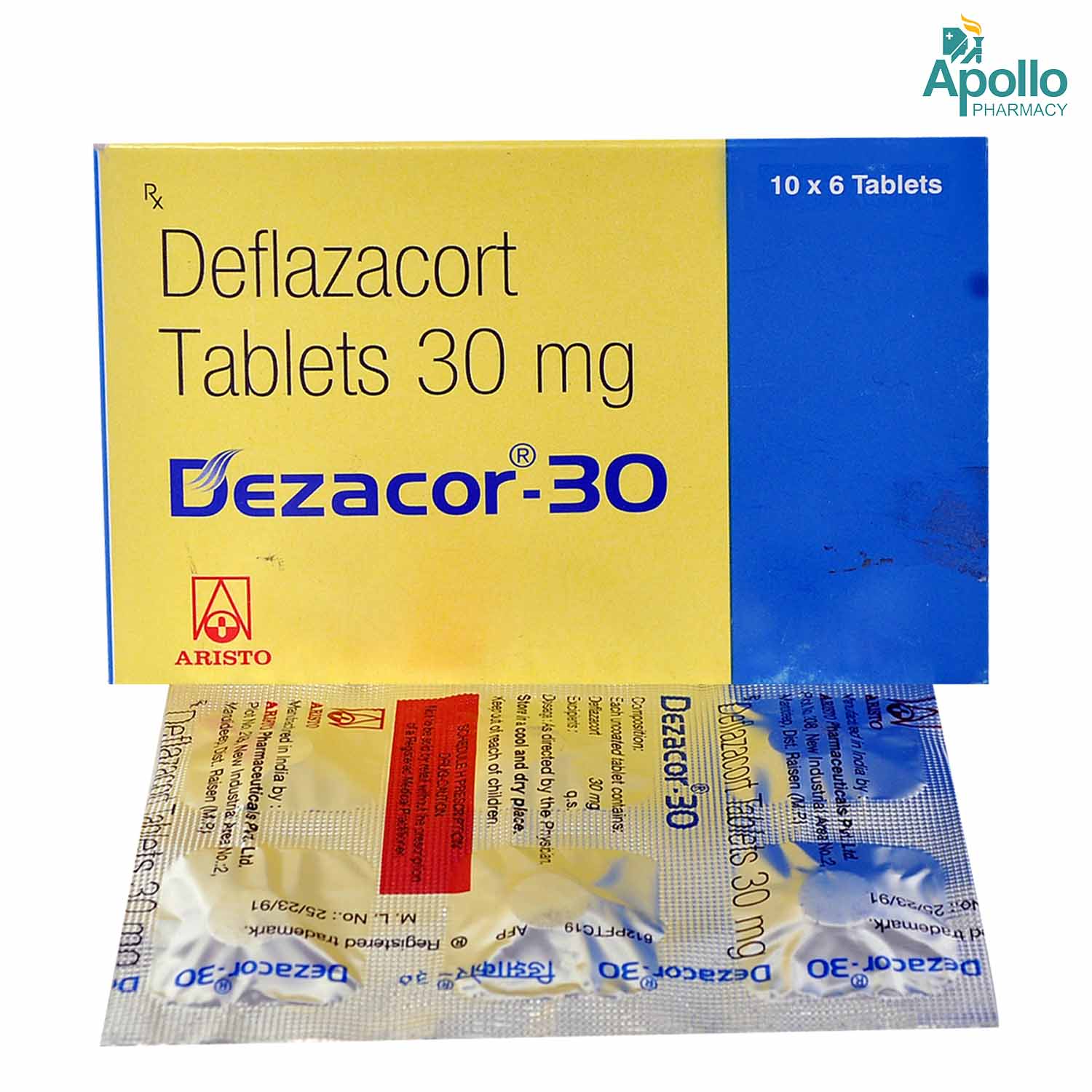 Dezacor 30 Tablet 6's Price, Uses, Side Effects, Composition - Apollo ...