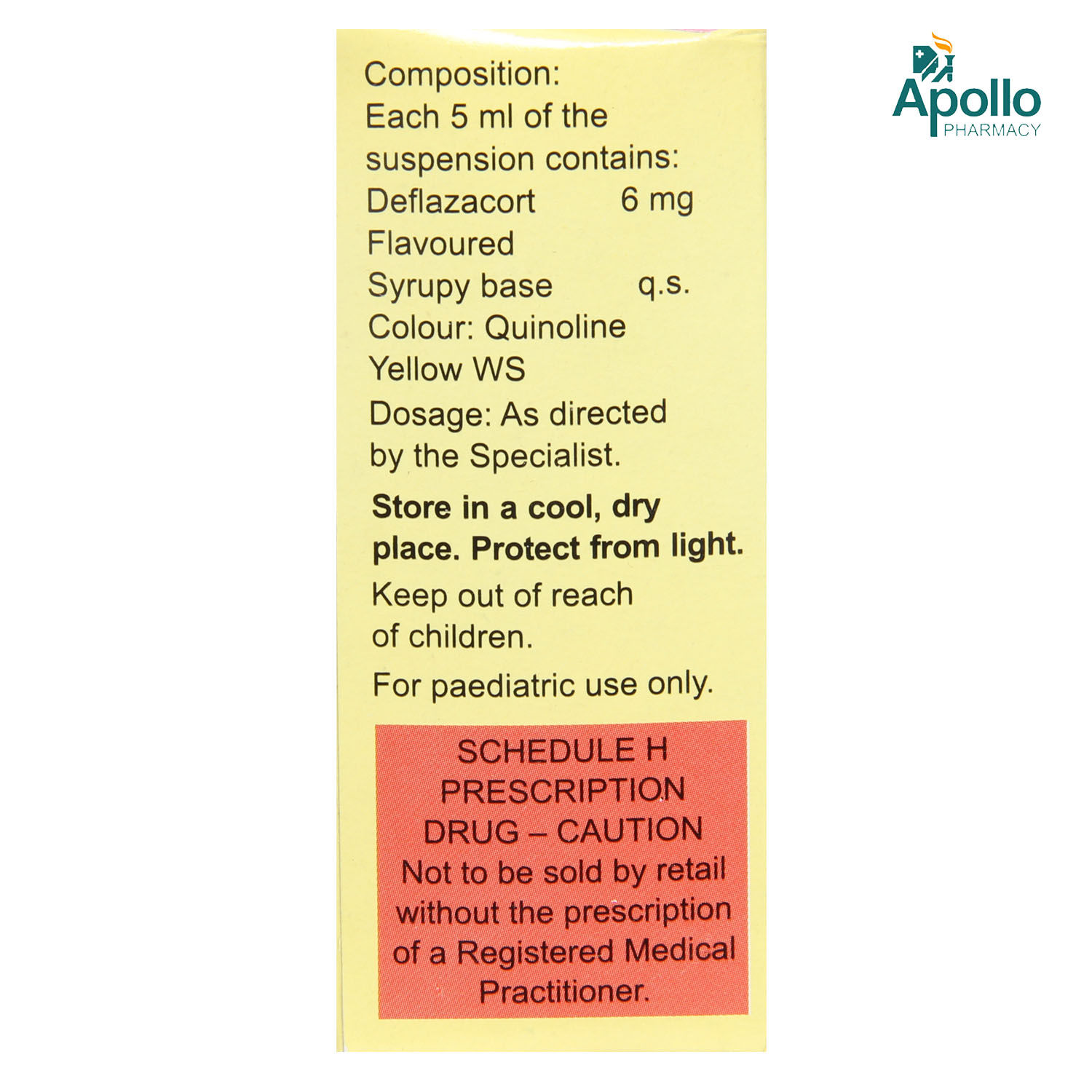 DEZACOR 6MG SUSPENSION 30ML Price, Uses, Side Effects, Composition ...