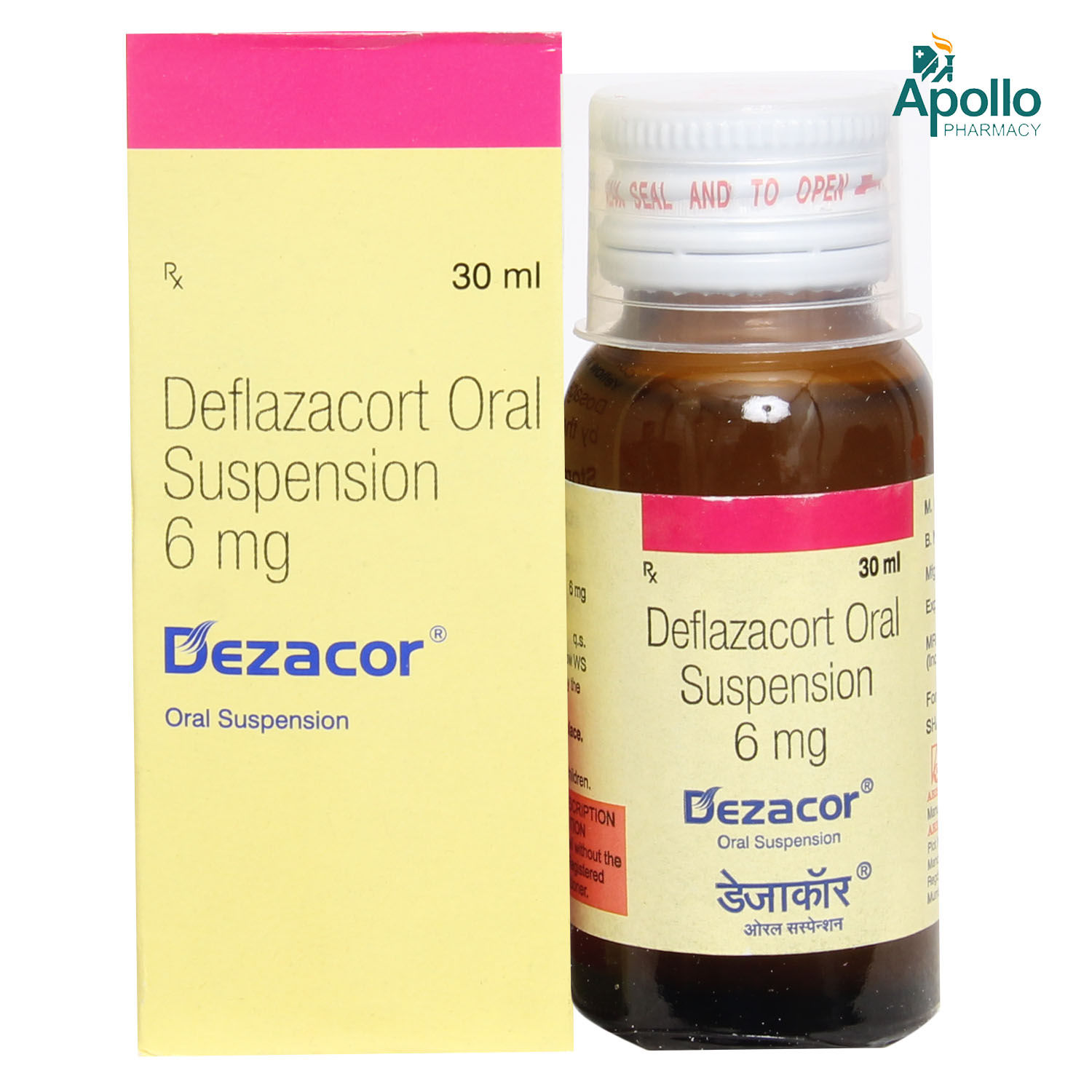 DEZACOR 6MG SUSPENSION 30ML Price, Uses, Side Effects, Composition ...