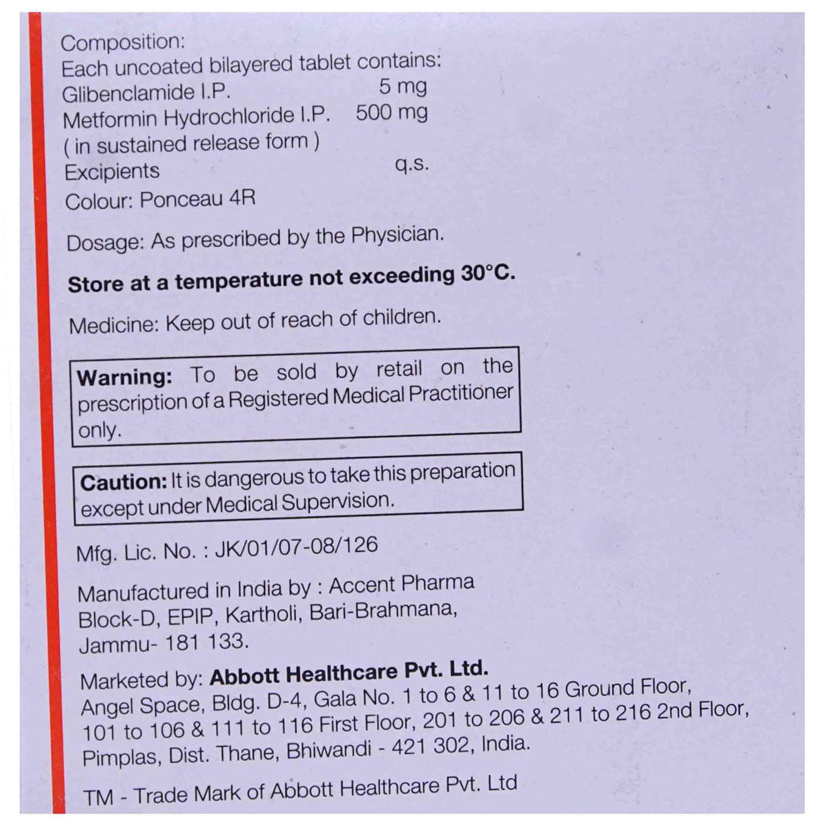 Diabetrol SR Tablet 10's Price, Uses, Side Effects, Composition ...