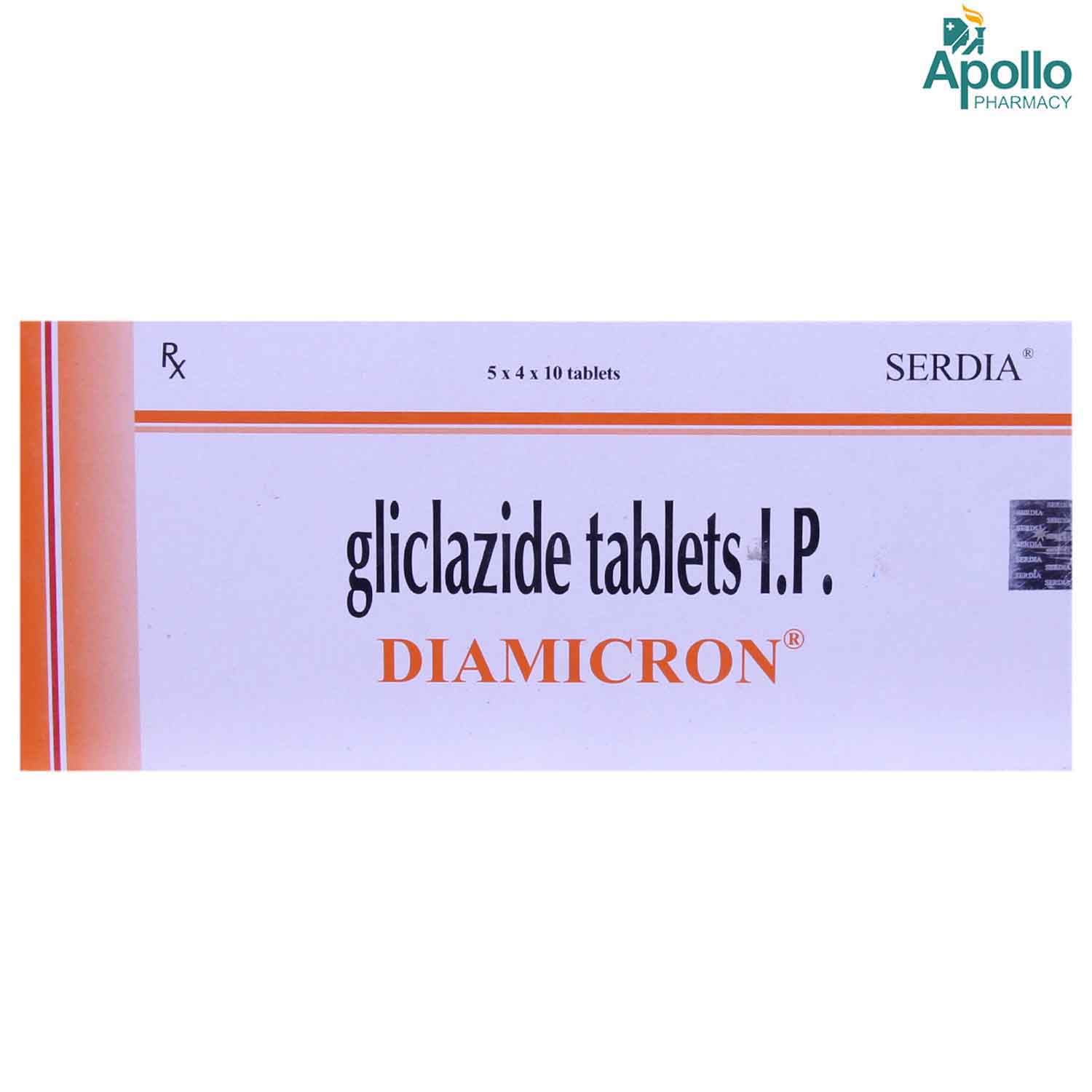Diamicron Tablet 10's Price, Uses, Side Effects, Composition - Apollo ...