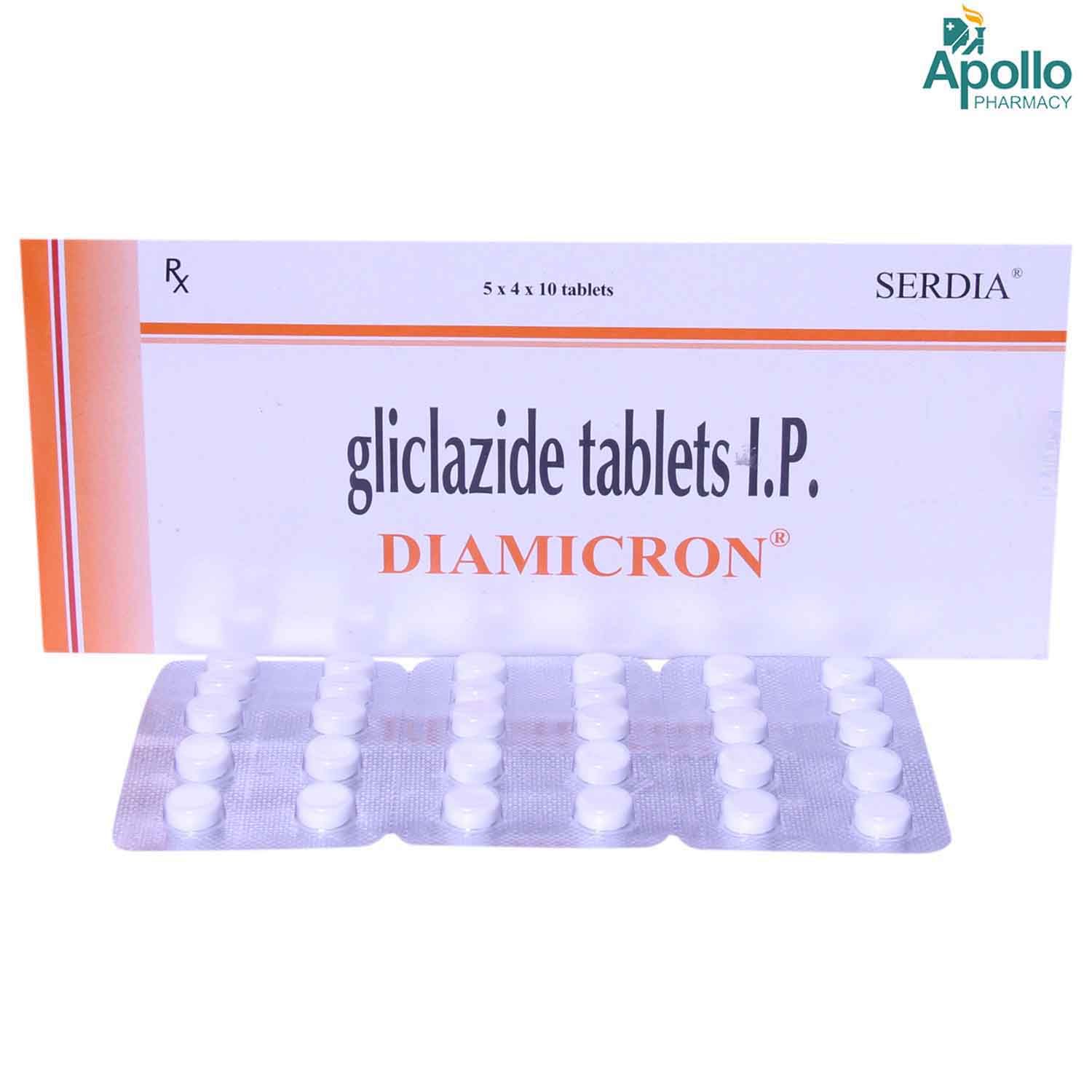 Diamicron Tablet 10's Price, Uses, Side Effects, Composition - Apollo ...