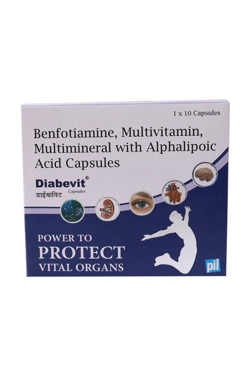 Diabevit Capsule 10's Price, Uses, Side Effects, Composition - Apollo ...