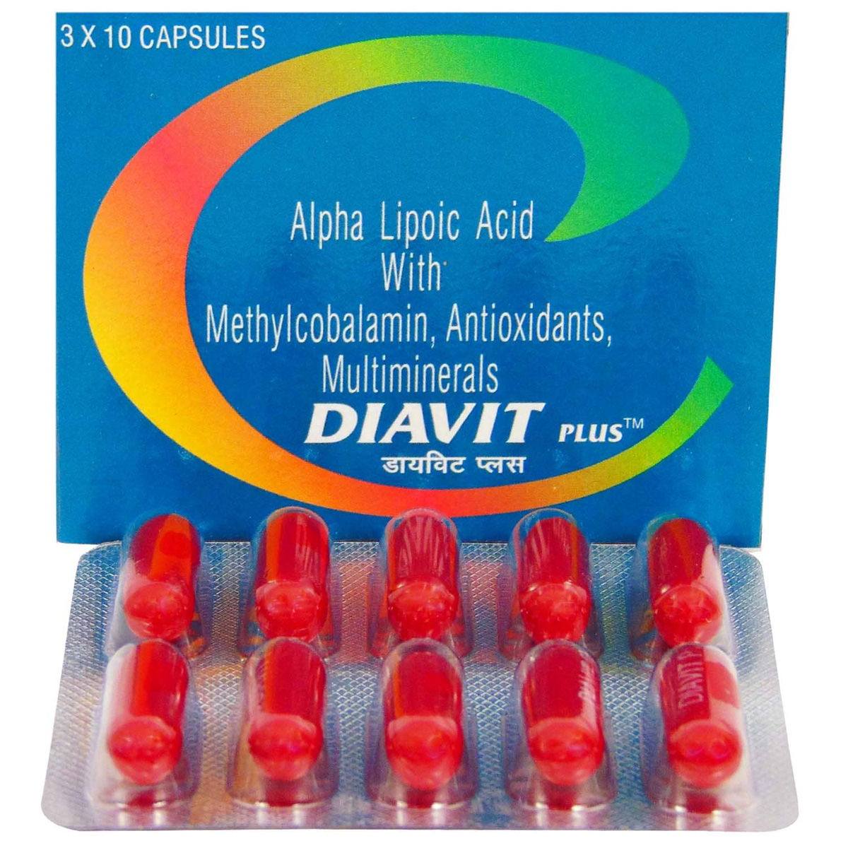 Diavit Plus Capsule 10's Price, Uses, Side Effects, Composition ...