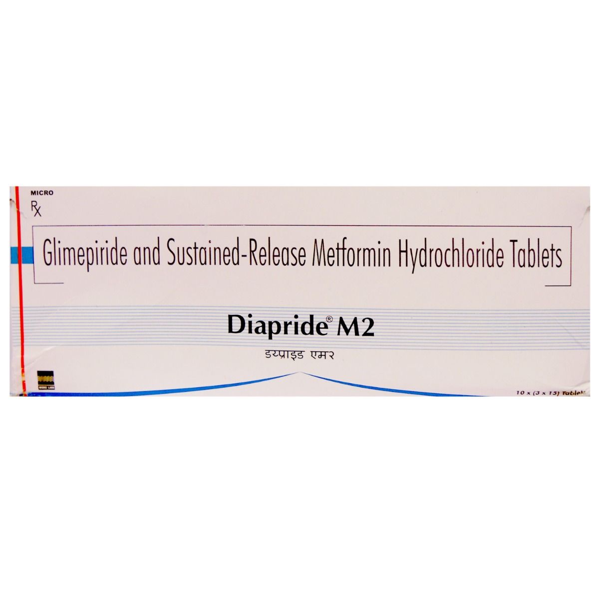 Diapride M 2 Tablet 15's Price, Uses, Side Effects, Composition ...