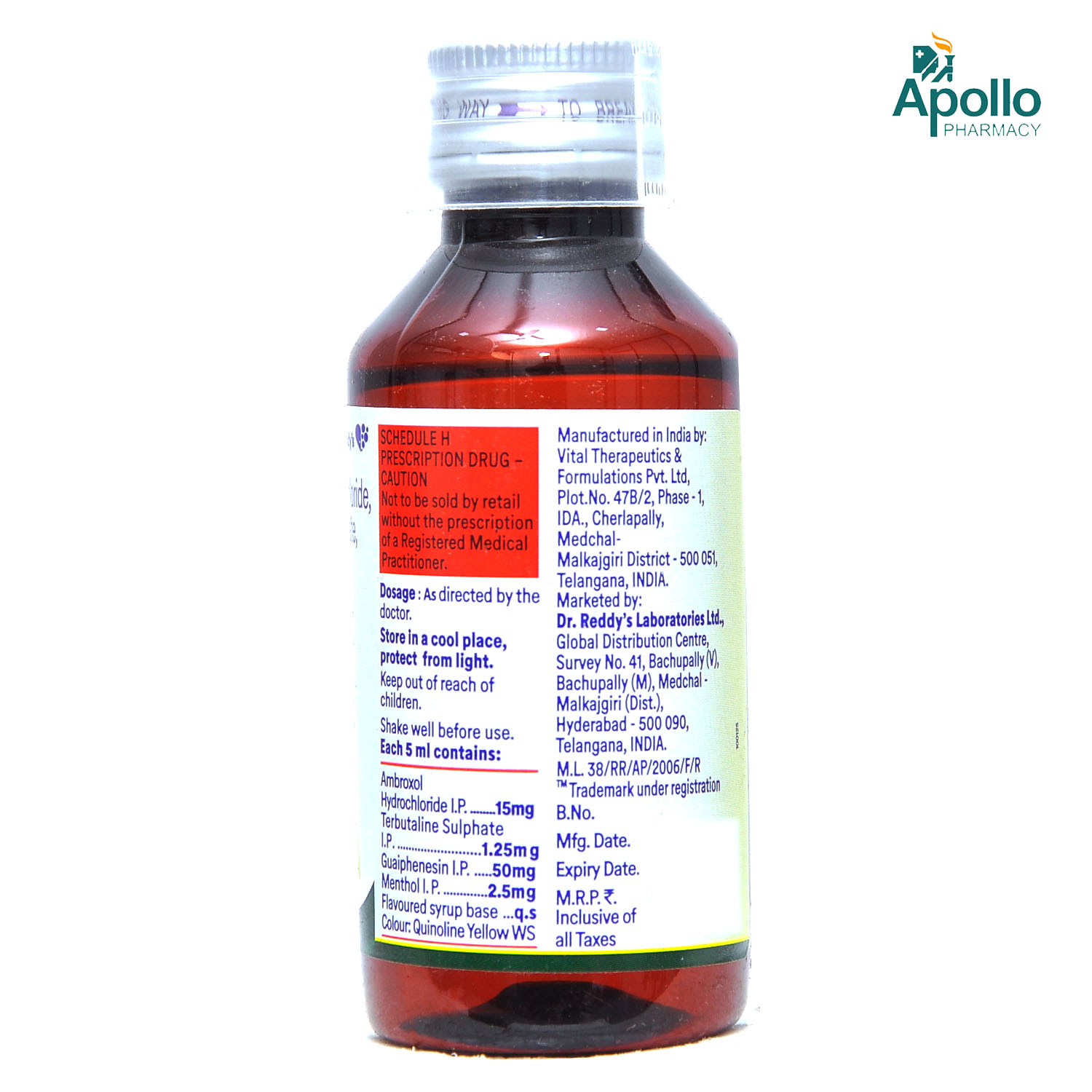 Dialexpc Syrup 100 ml Price, Uses, Side Effects, Composition - Apollo ...