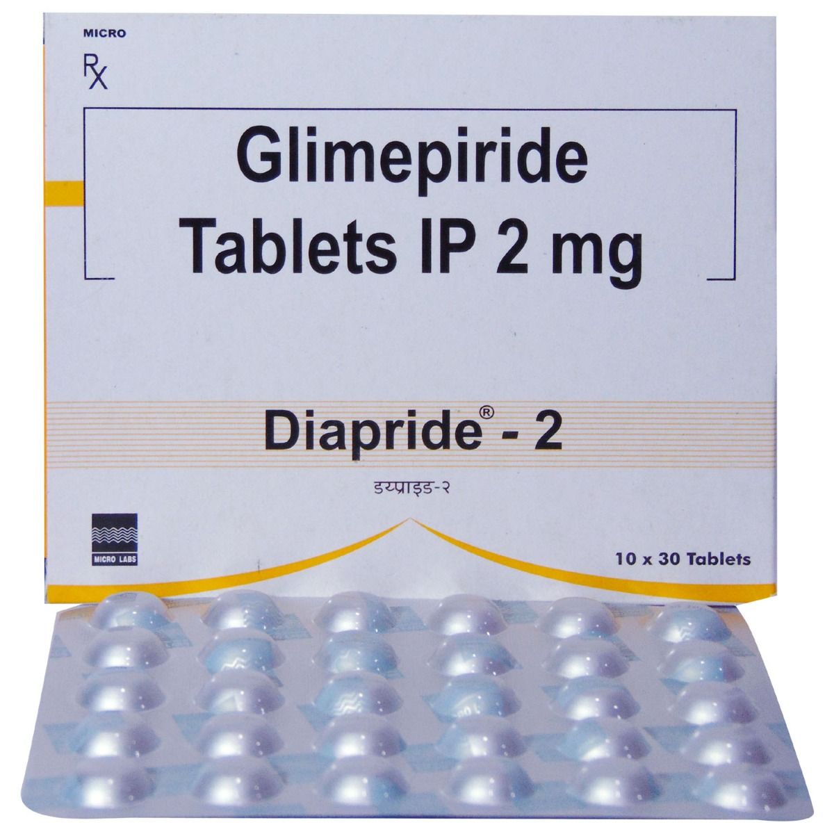 DIAPRIDE 2MG TABLET 30'S Price, Uses, Side Effects, Composition ...