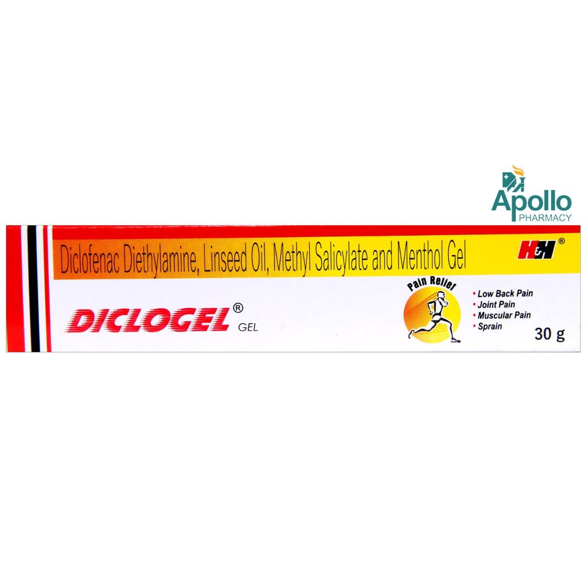 Diclogel Gel 30 gm Price, Uses, Side Effects, Composition - Apollo Pharmacy