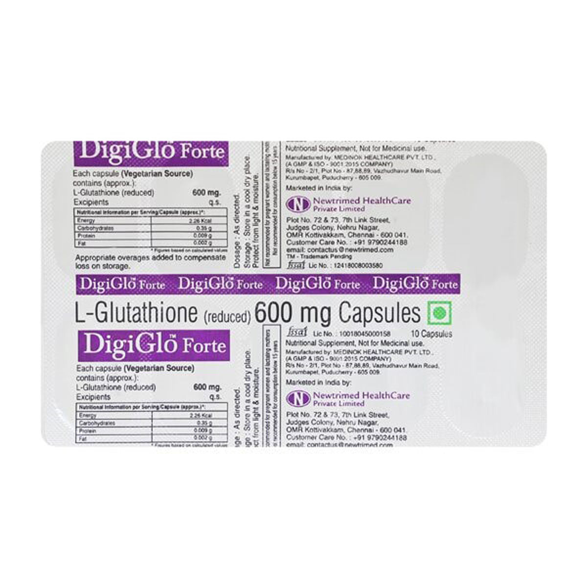 DigiGlo Forte Kit Price, Uses, Side Effects, Composition - Apollo Pharmacy