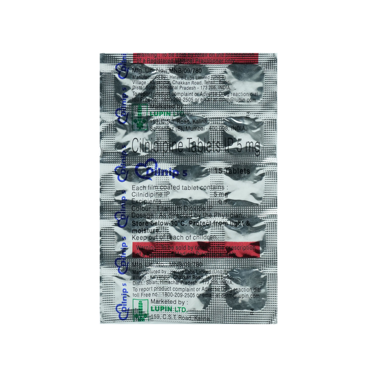 Dilnip 5 mg Tablet 15's Price, Uses, Side Effects, Composition - Apollo ...