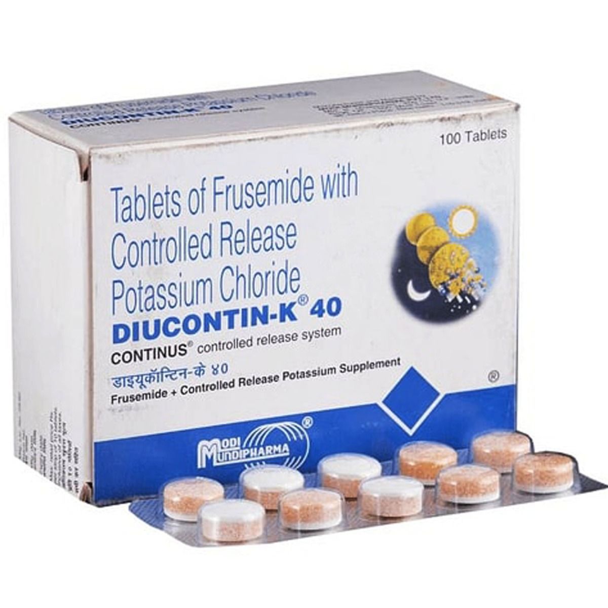 Diucontin K 40 Tablet 10's Price, Uses, Side Effects, Composition ...