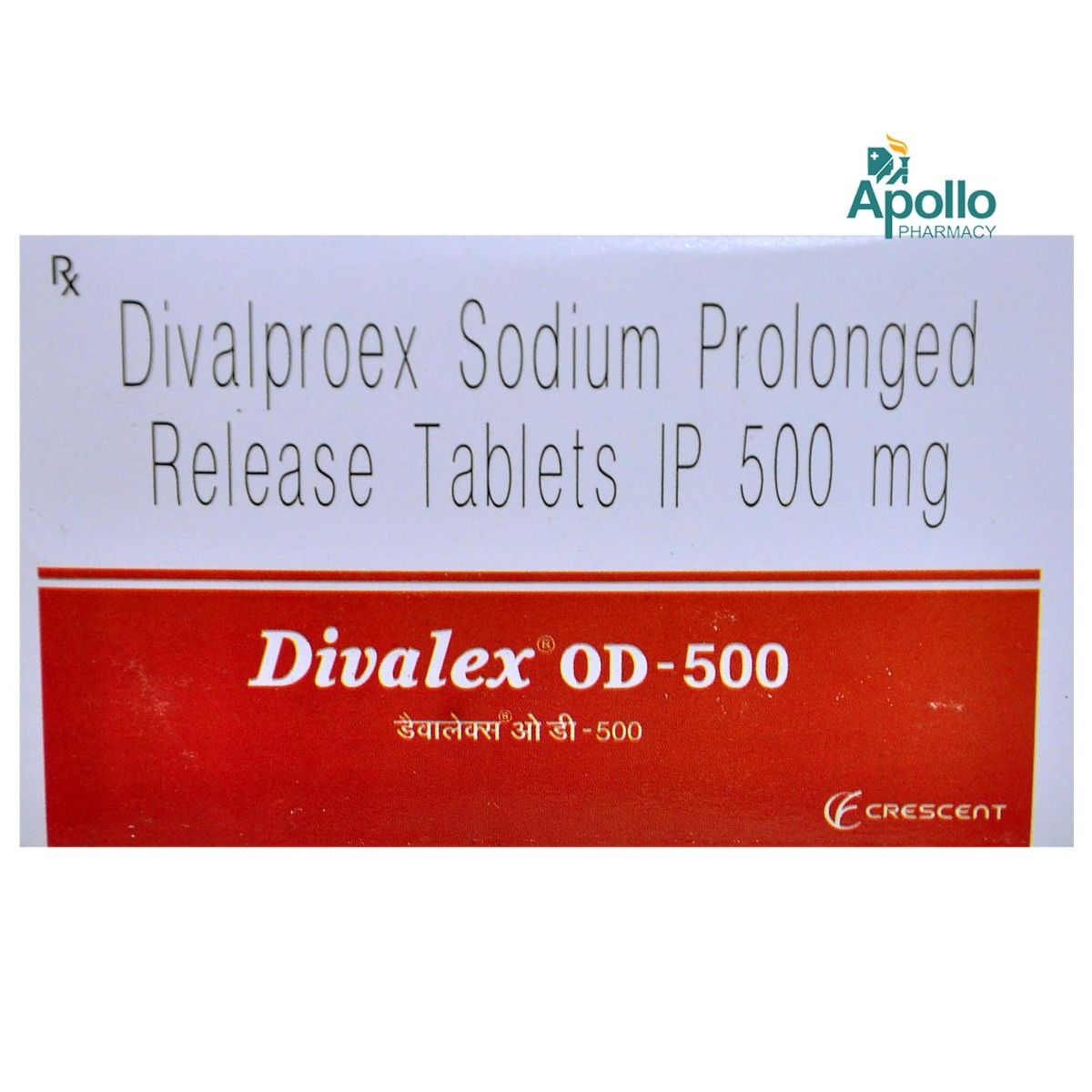 Divalex OD-500 Tablet 10's Price, Uses, Side Effects, Composition ...