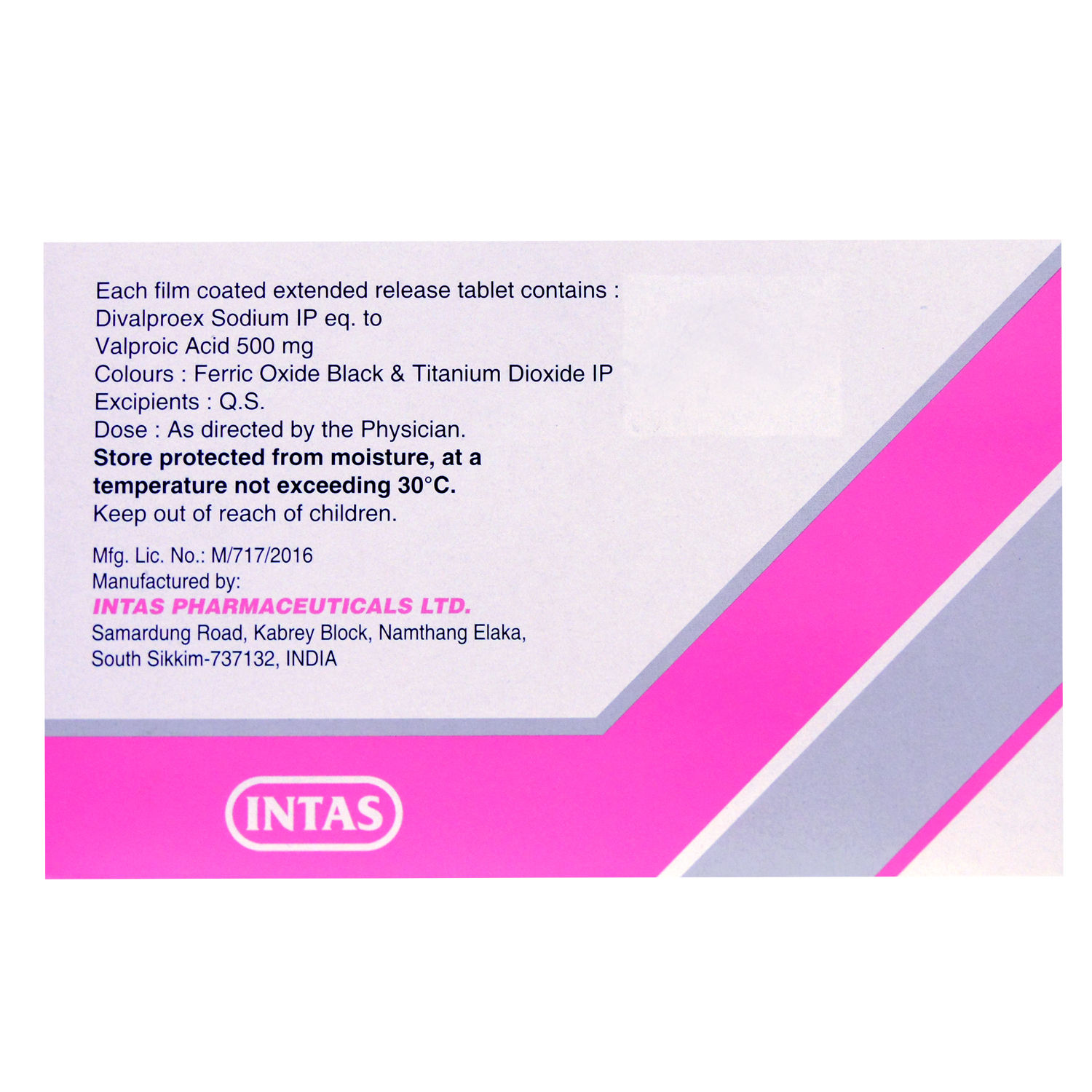 Divaa OD 500mg Tablet 10's Price, Uses, Side Effects, Composition - Apollo Pharmacy