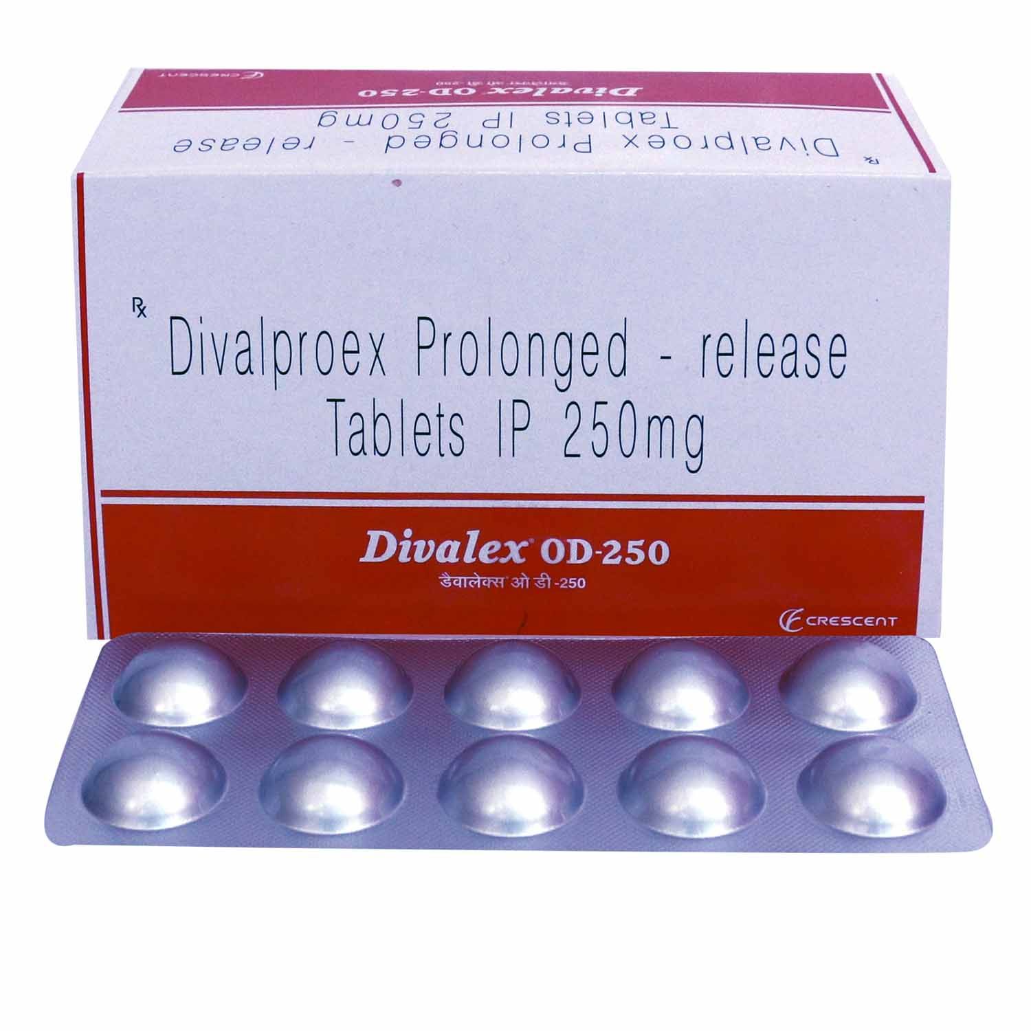 Divalex OD 250 mg Tablet 10's Price, Uses, Side Effects, Composition ...