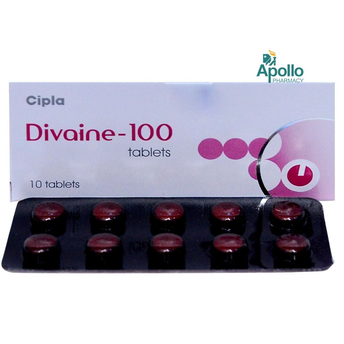 Divaine-100 Tablet 10's Price, Uses, Side Effects, Composition - Apollo ...
