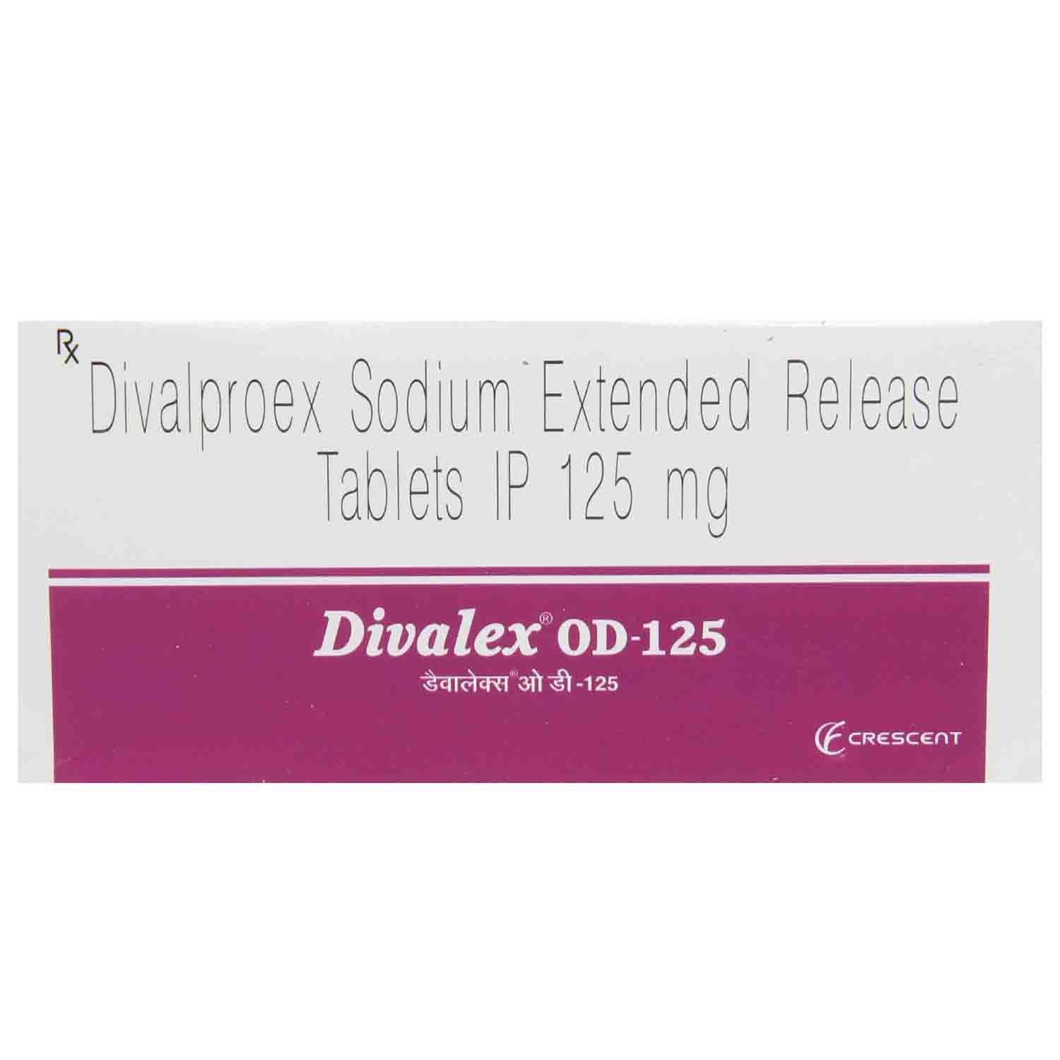 DIVALEX OD 125MG TABLET Price, Uses, Side Effects, Composition - Apollo ...