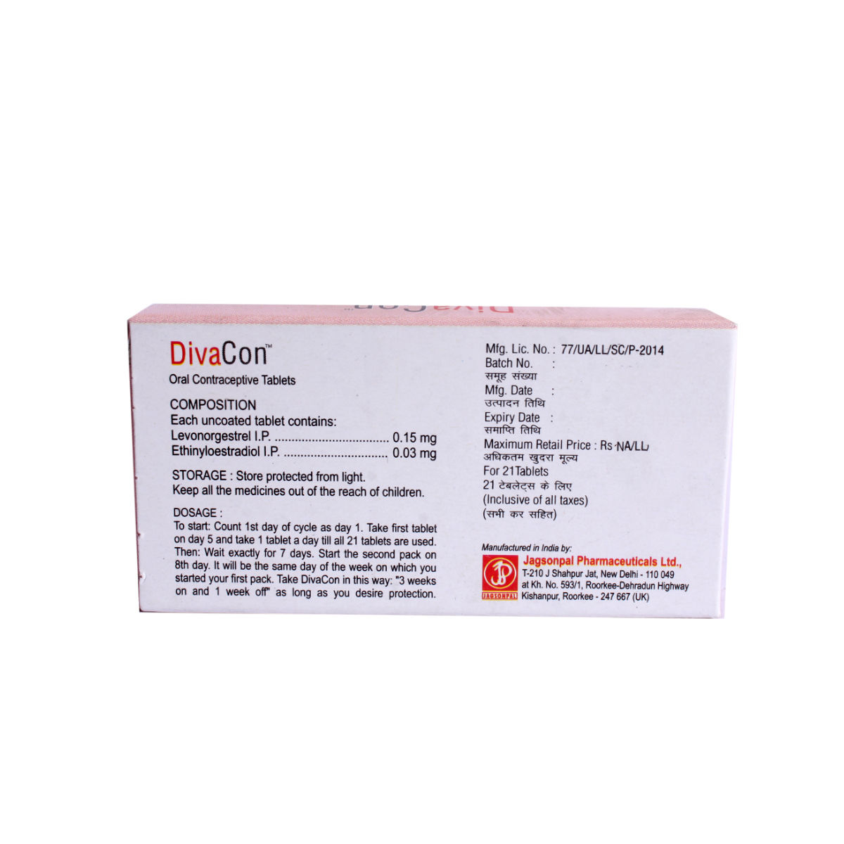 Divacon Tablet 21's Price, Uses, Side Effects, Composition - Apollo ...