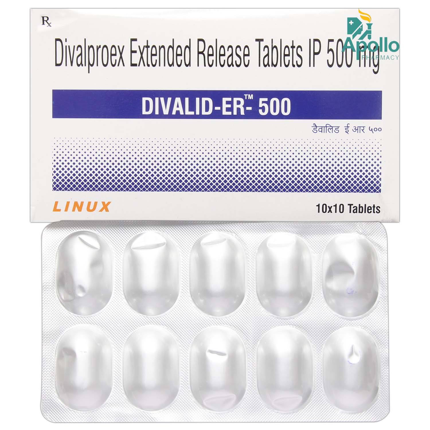 DIVALID ER 500MG TABLET Price, Uses, Side Effects, Composition - Apollo ...