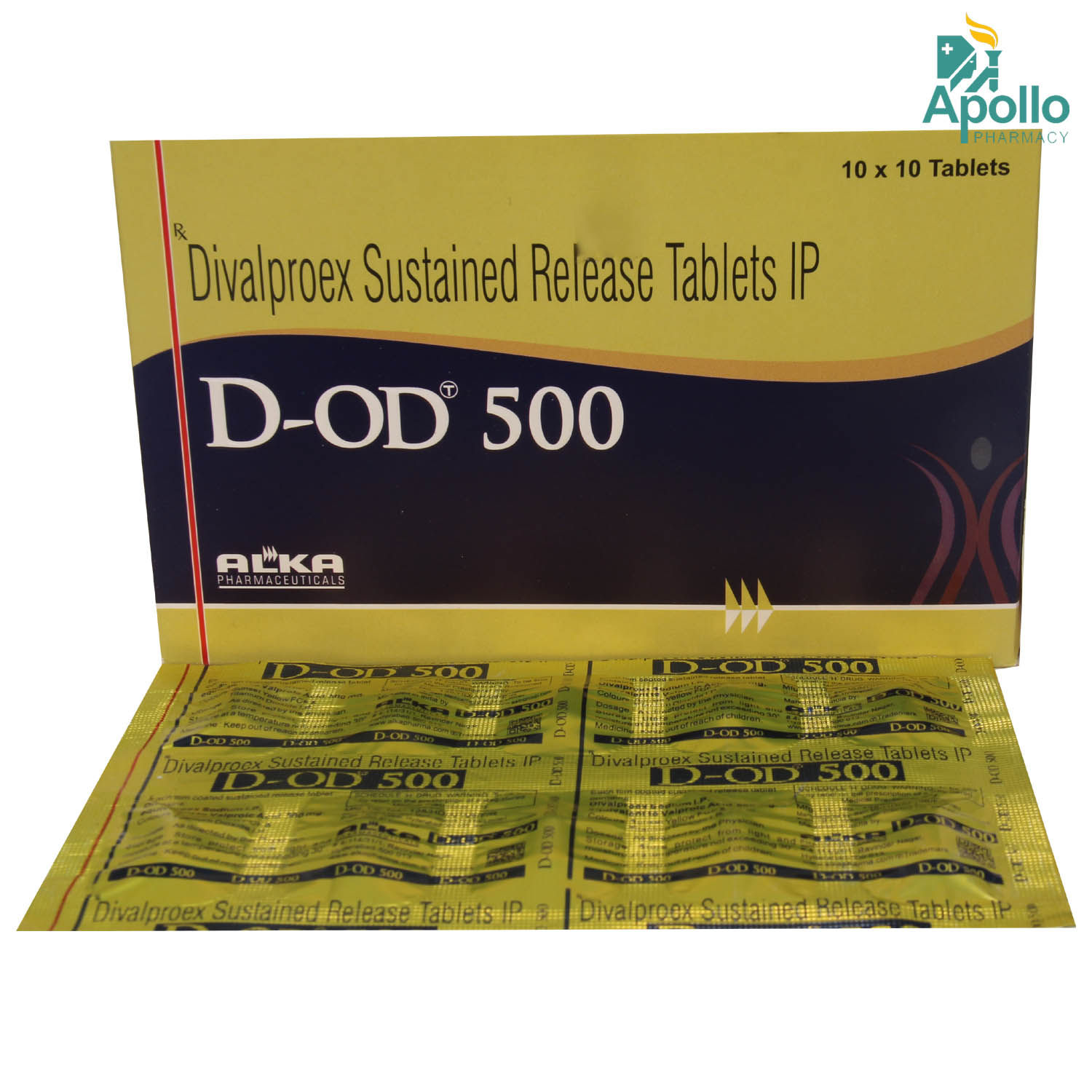 D OD 500 TABLET 10'S Price, Uses, Side Effects, Composition - Apollo ...