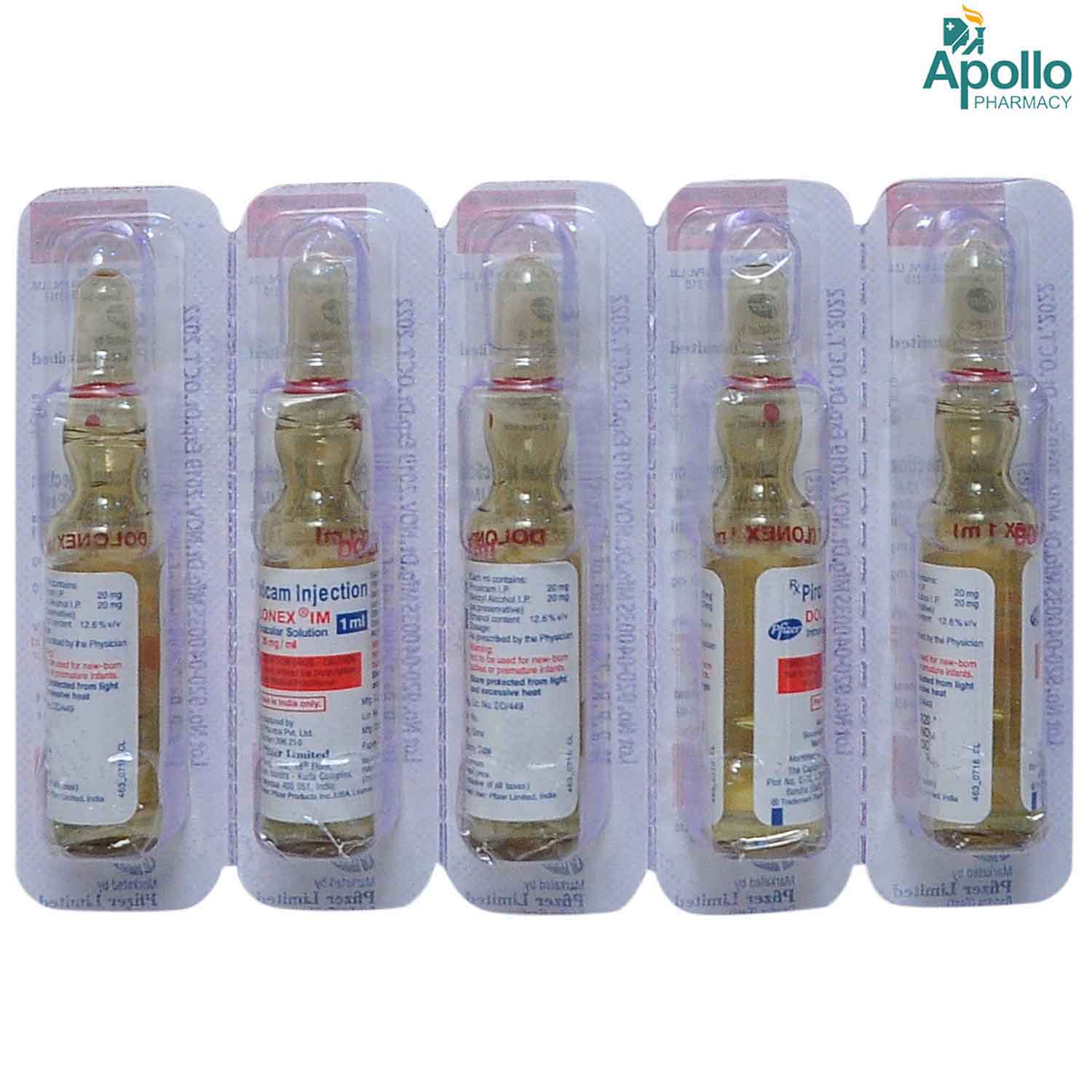 DOLONEX IM 20MG INJECTION 1ML Price, Uses, Side Effects, Composition - Apollo Pharmacy
