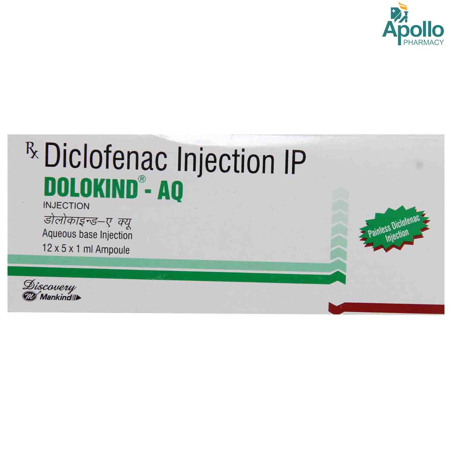 Dolokind Aqua Injection 1's Price, Uses, Side Effects, Composition ...