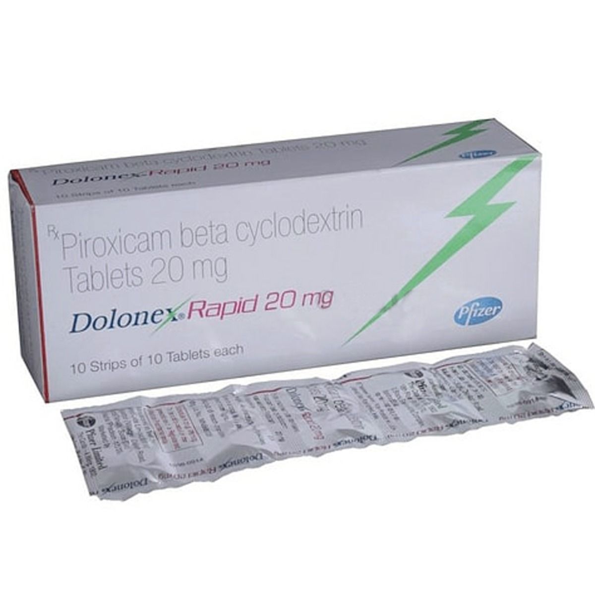Dolonex Rapid 20 Tablet 10's Price, Uses, Side Effects, Composition ...