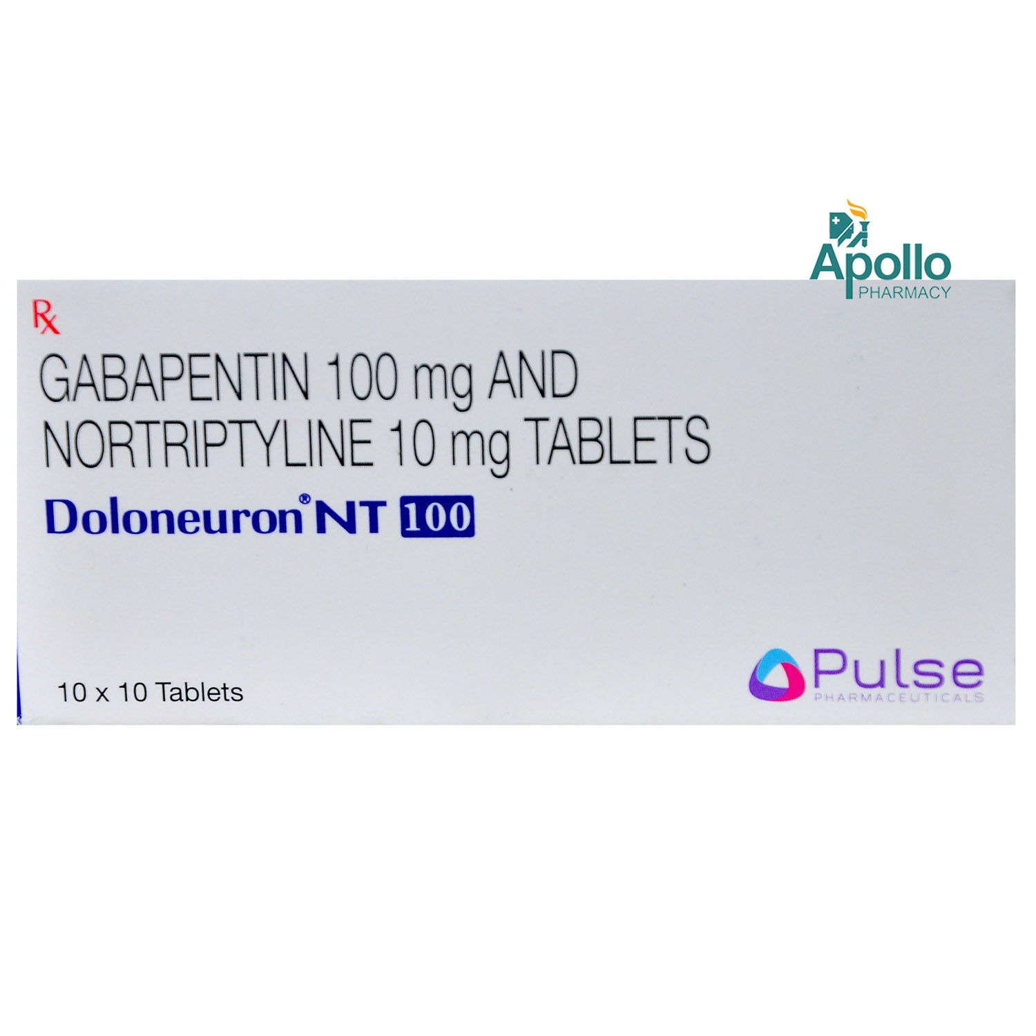 Doloneuron NT 100 Tablet 10's Price, Uses, Side Effects, Composition - Apollo Pharmacy
