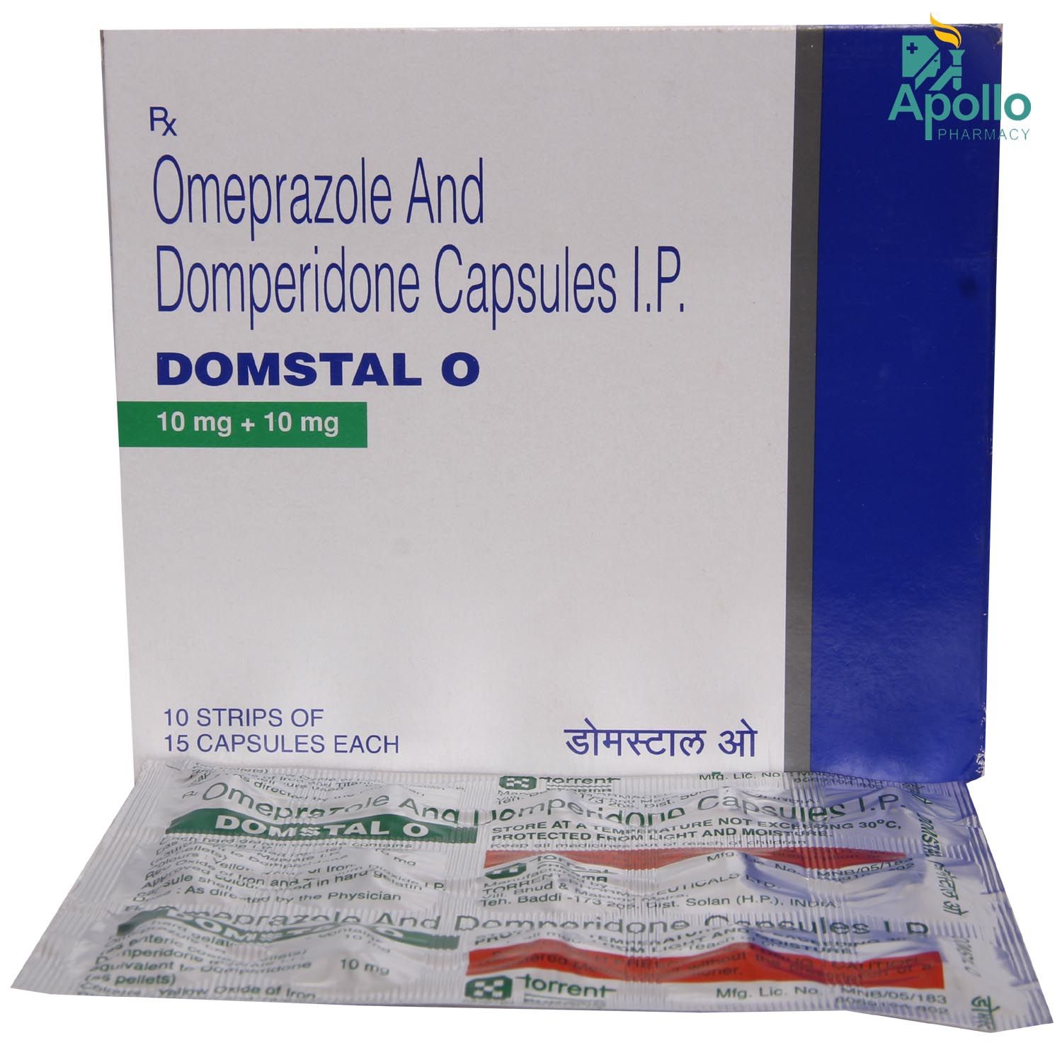 Domstal O Capsule 15's Price, Uses, Side Effects, Composition - Apollo ...