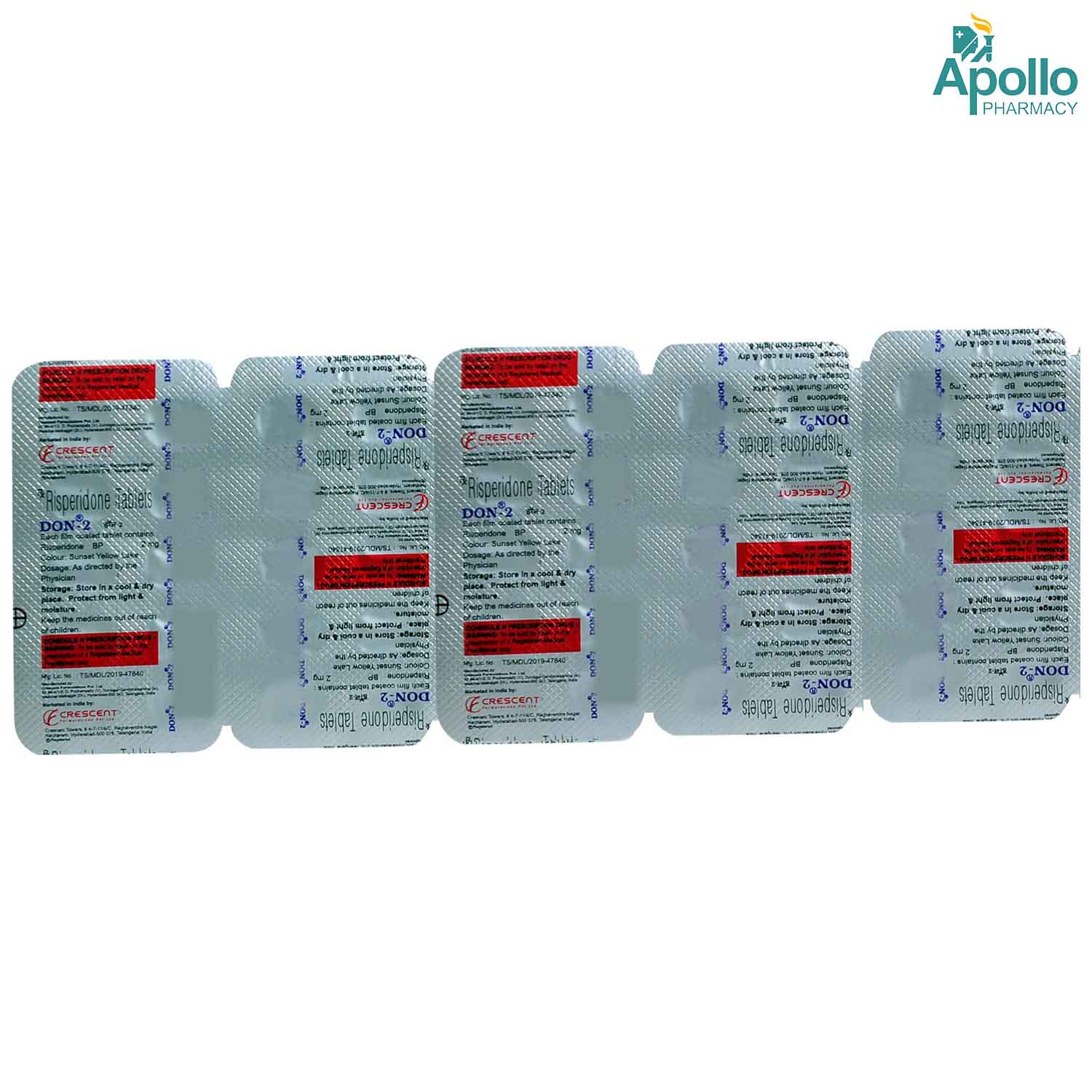 DON 2MG TABLET Price, Uses, Side Effects, Composition - Apollo Pharmacy