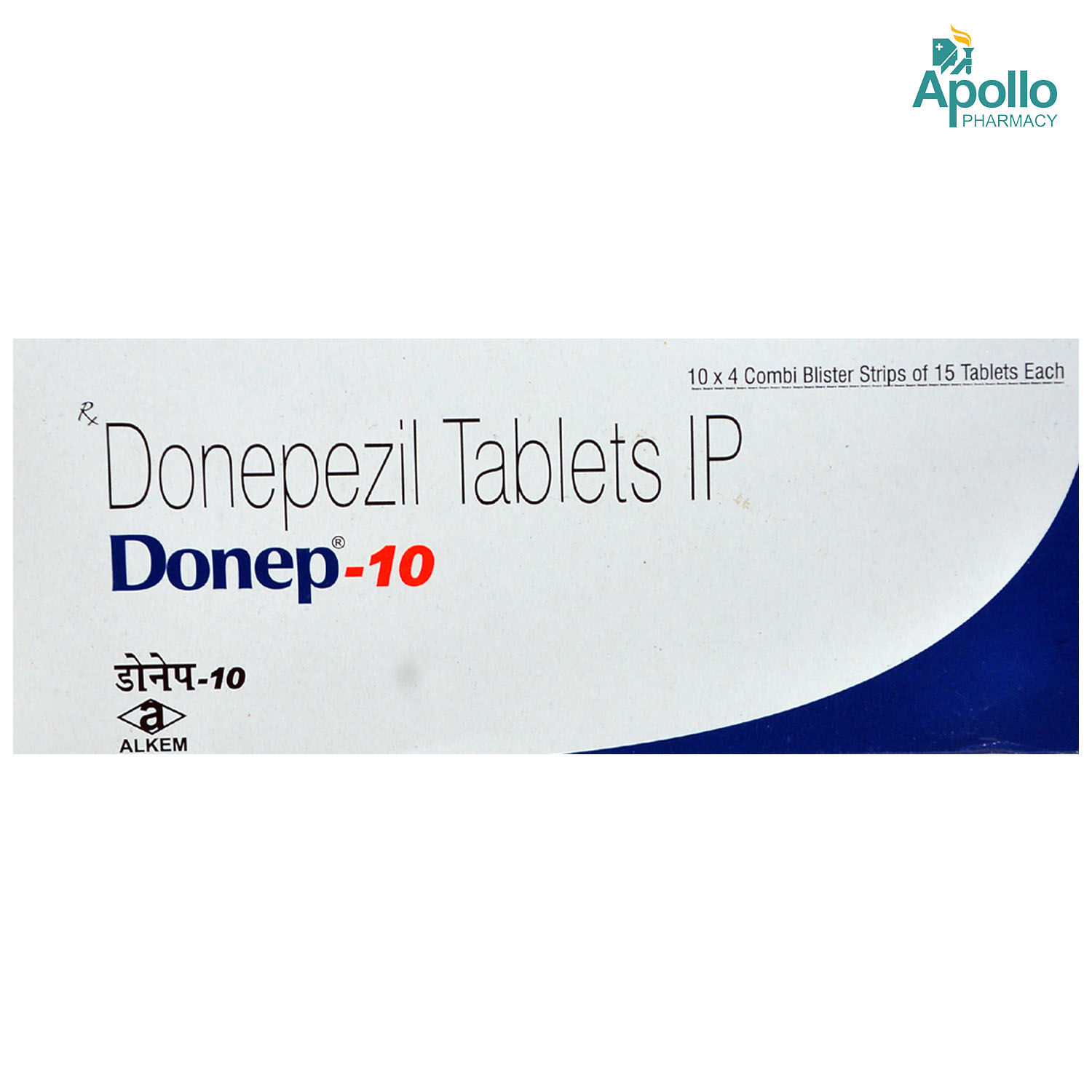 Donep-10 Tablet 10's Price, Uses, Side Effects, Composition - Apollo ...