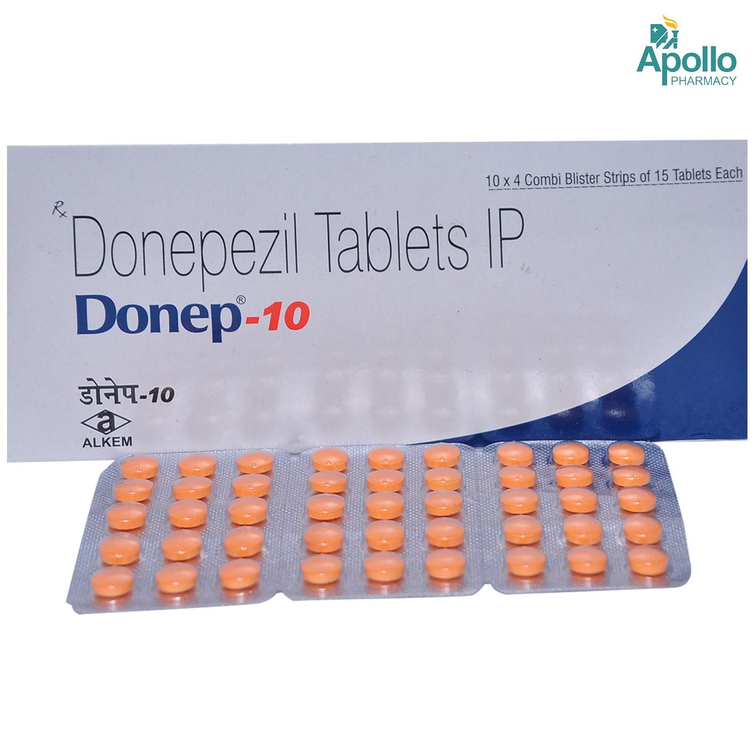 Donep-10 Tablet 10's Price, Uses, Side Effects, Composition - Apollo ...