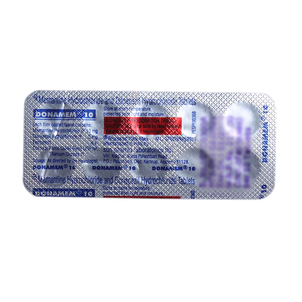 Donamem 10 Tablet 10's Price, Uses, Side Effects, Composition - Apollo ...