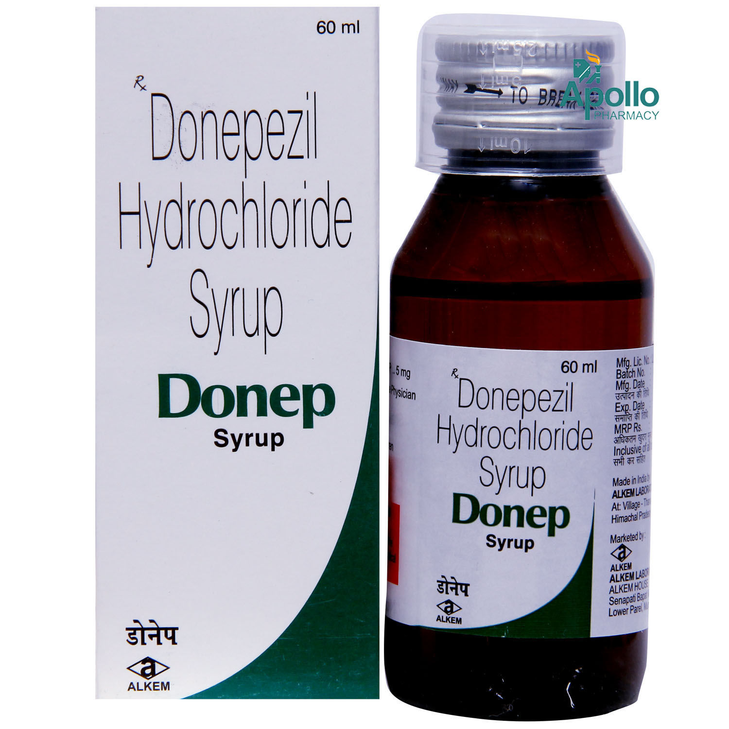 Donep Syrup 60 ml Price, Uses, Side Effects, Composition - Apollo Pharmacy