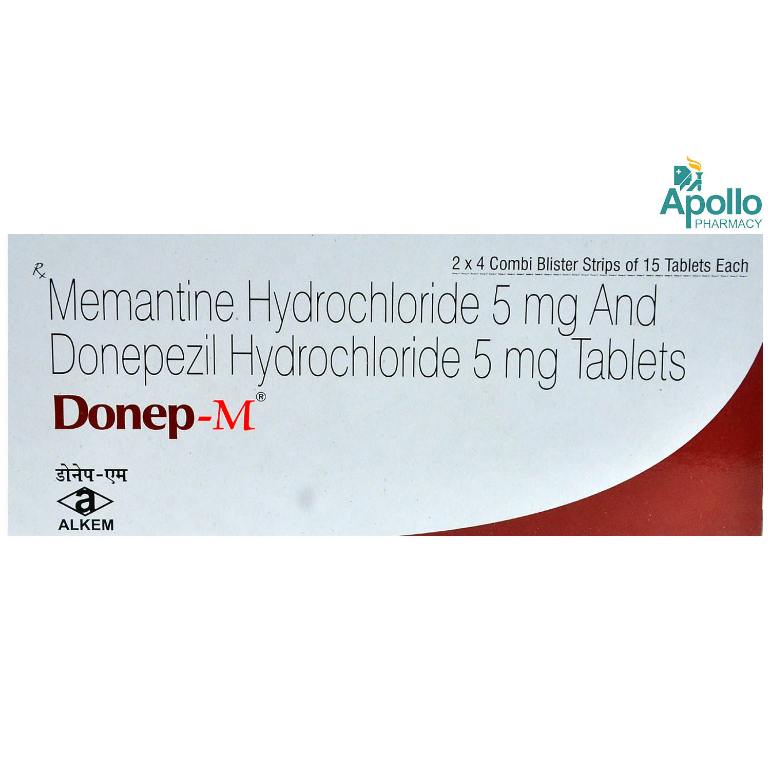 Donep-M Tablet 15's Price, Uses, Side Effects, Composition - Apollo ...