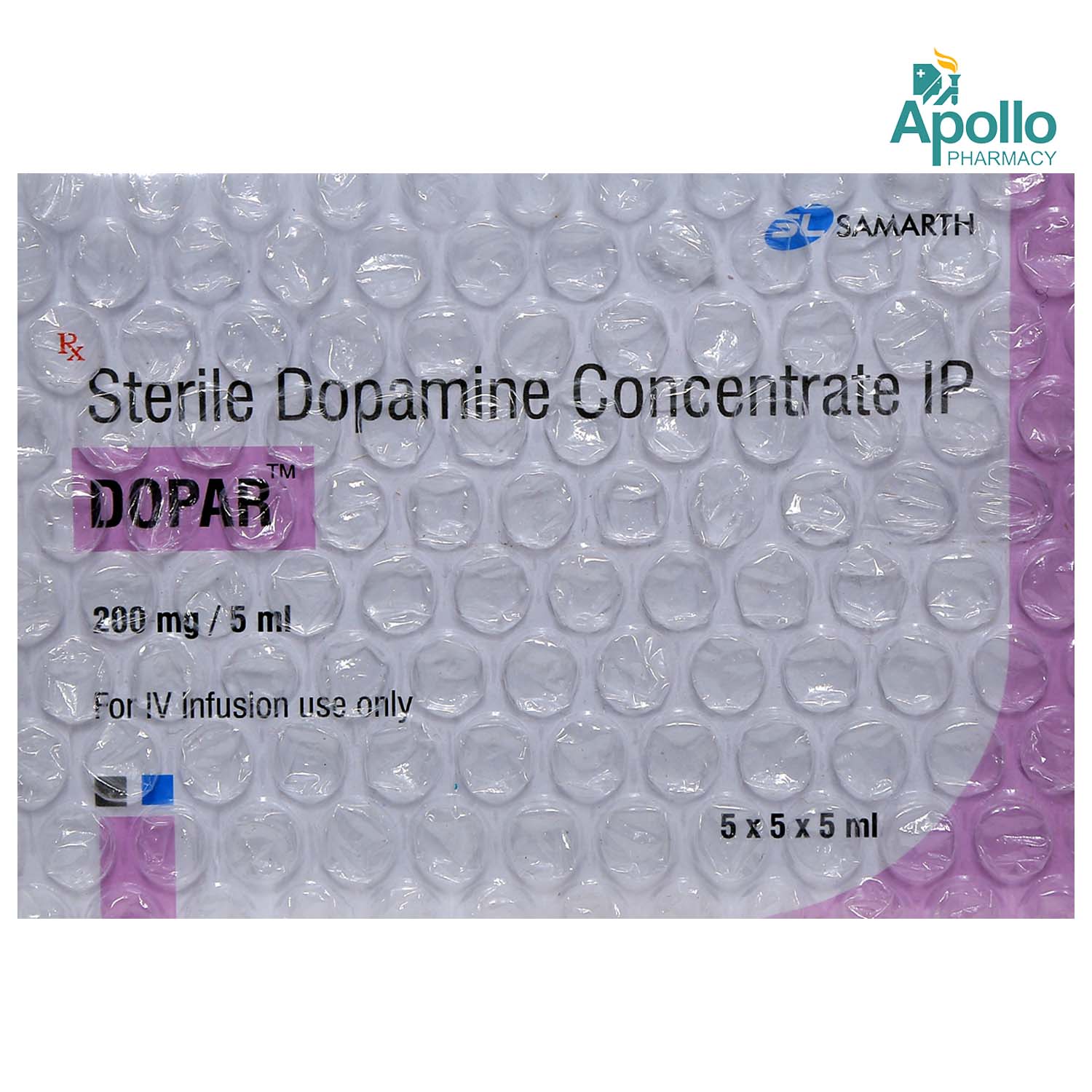 Dopar 200 mg Injection 5 ml Price, Uses, Side Effects, Composition ...