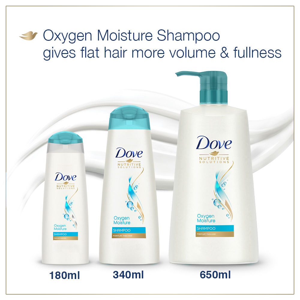 Dove Oxygen Moisture Shampoo, 340 ml Price, Uses, Side Effects ...