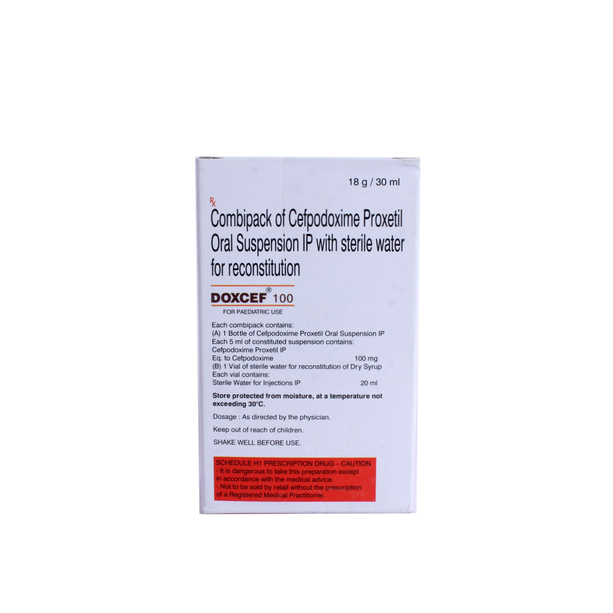 Doxcef 100 mg Syrup 30 ml Price, Uses, Side Effects, Composition ...