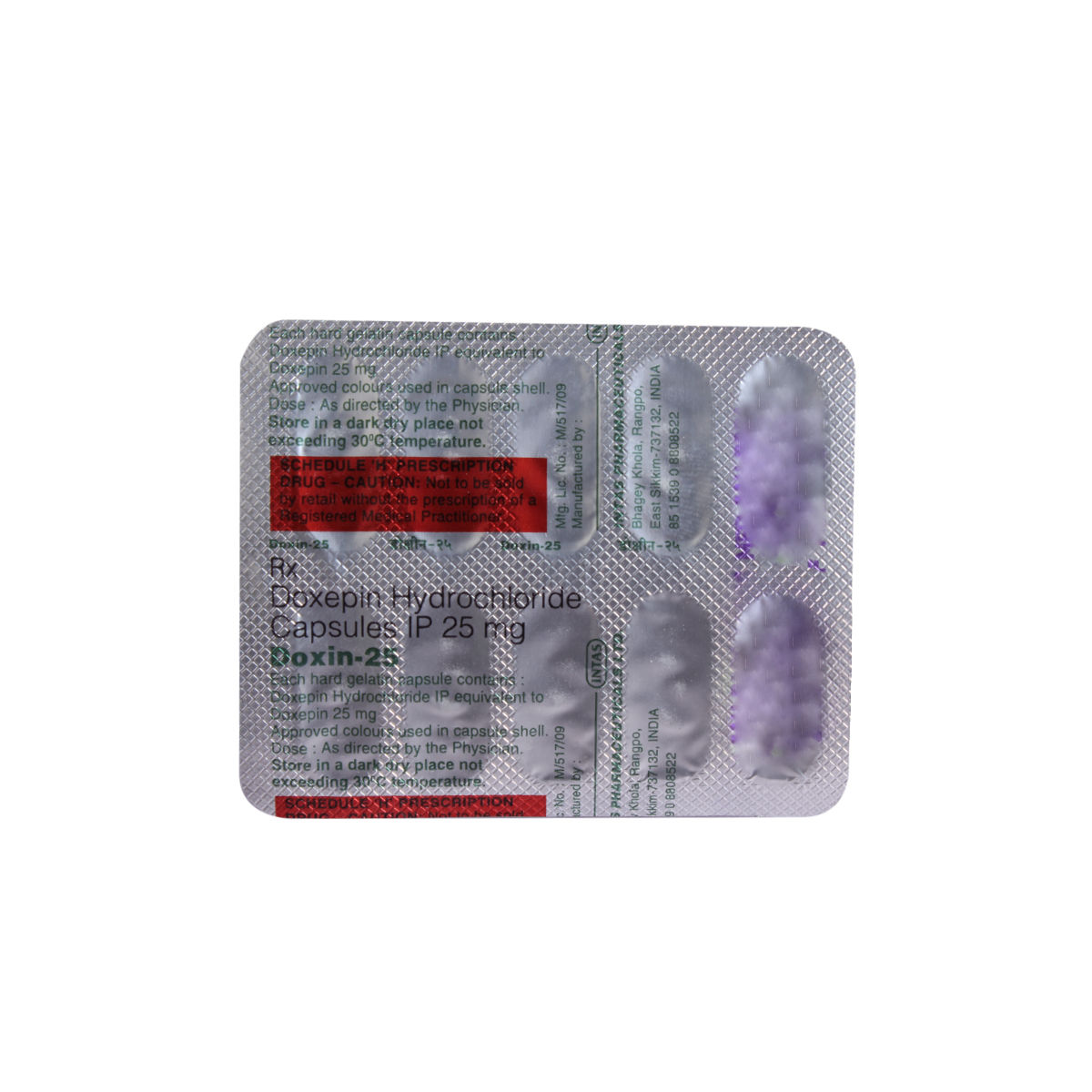 Doxin-25 Capsule 10's Price, Uses, Side Effects, Composition - Apollo ...