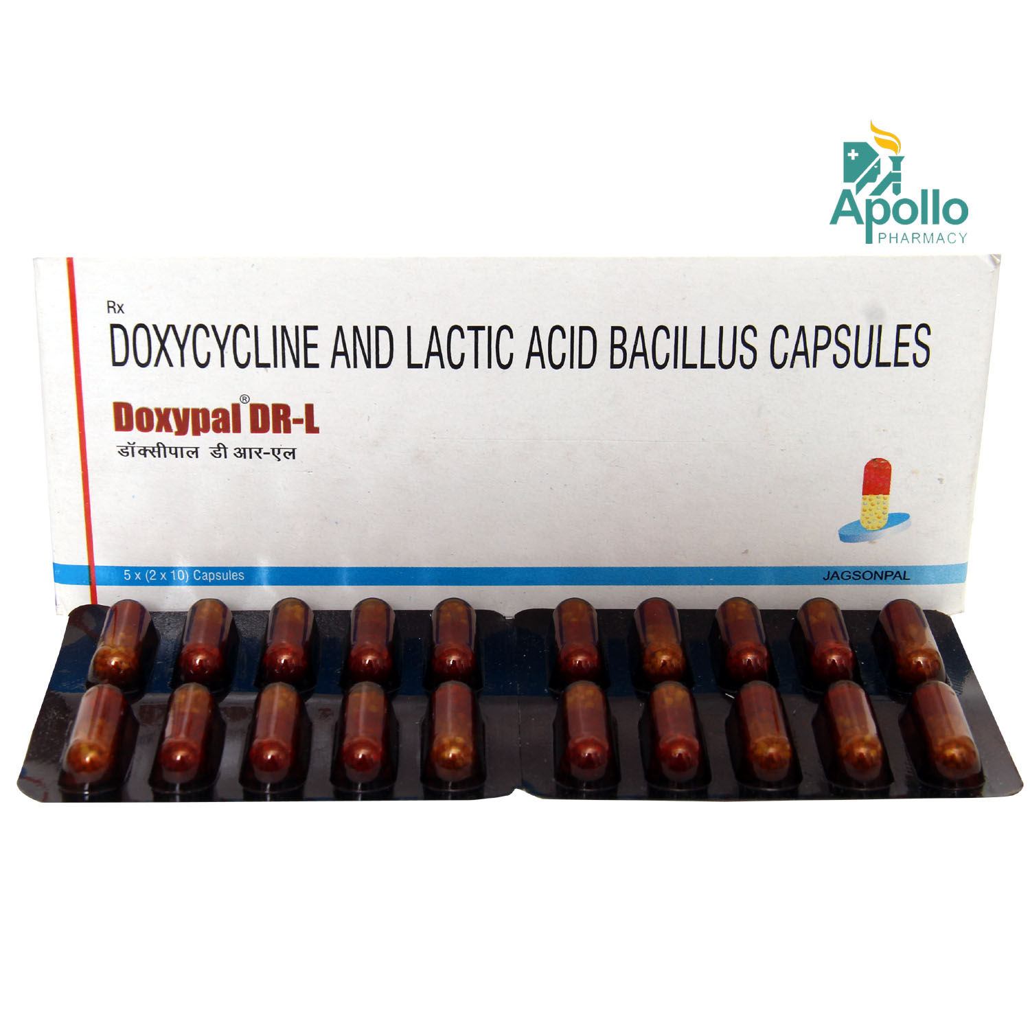 Doxypal DR-L Capsule 10's Price, Uses, Side Effects, Composition ...
