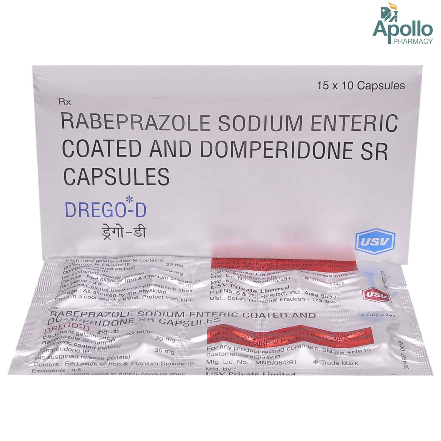 Drego D Capsule 10's Price, Uses, Side Effects, Composition - Apollo ...