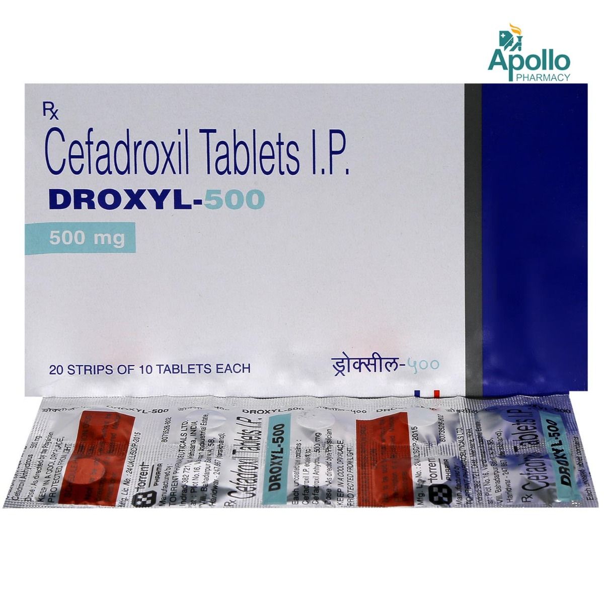 Droxyl-500 Tablet 10's Price, Uses, Side Effects, Composition - Apollo ...