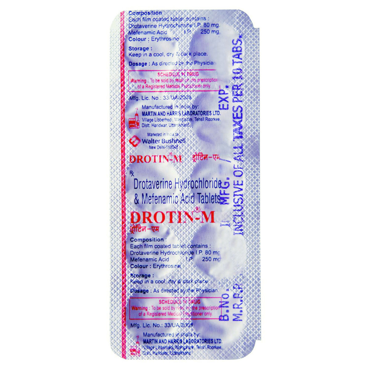 Drotin-M Tablet 10's Price, Uses, Side Effects, Composition - Apollo ...