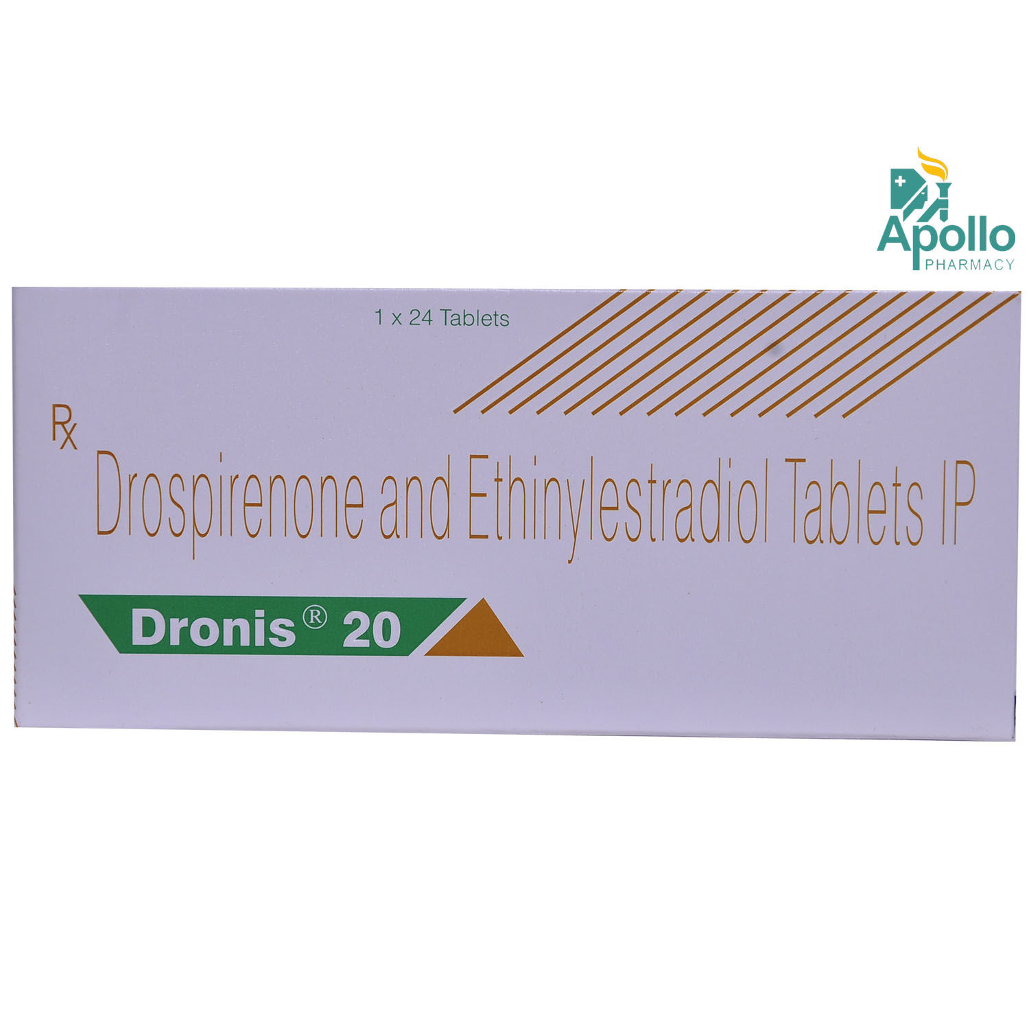 Dronis 20 Tablet 24's Price, Uses, Side Effects, Composition - Apollo ...
