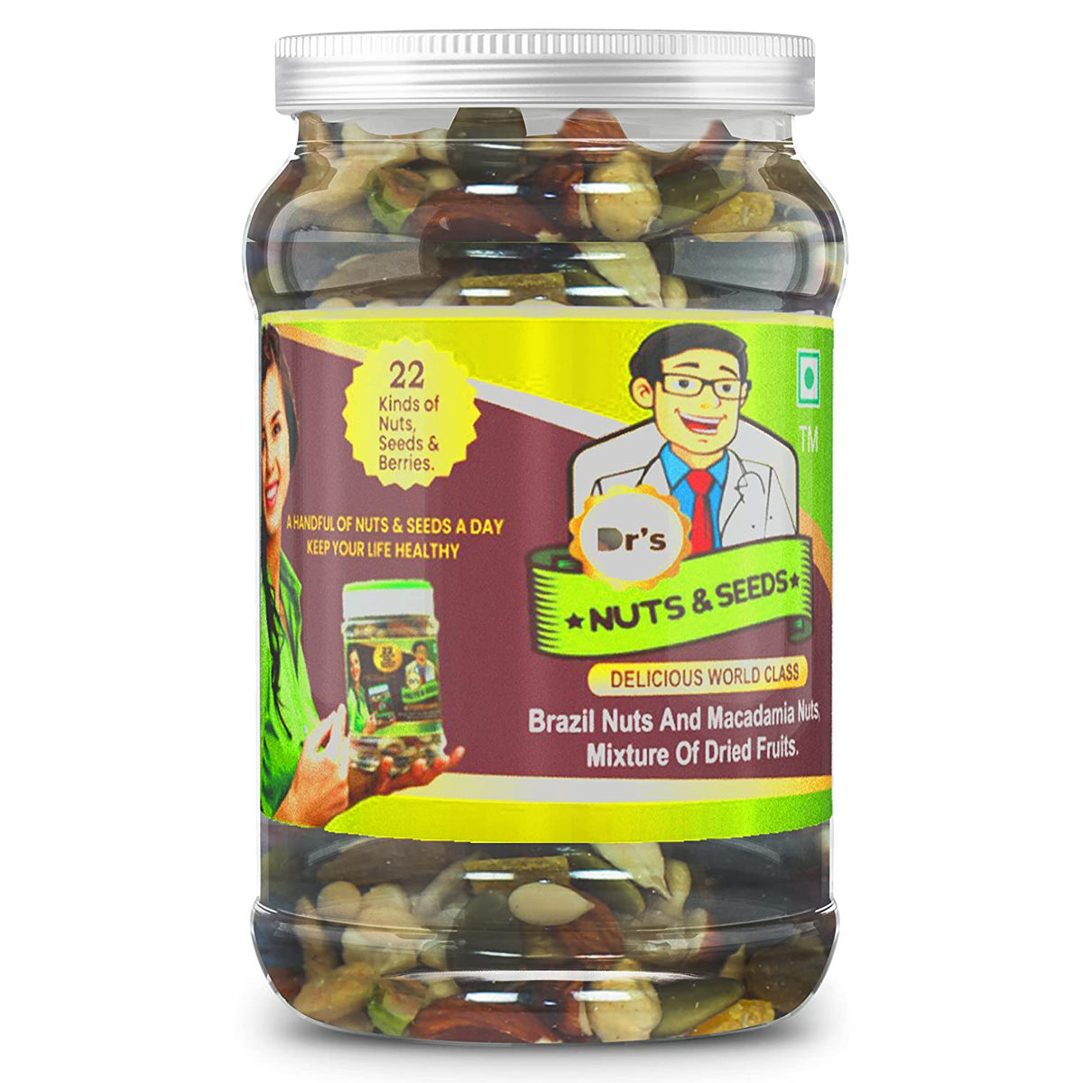 Dr's Nuts & Seeds Natural, Healthy Dried Fruits Mixture, 300 gm Price ...