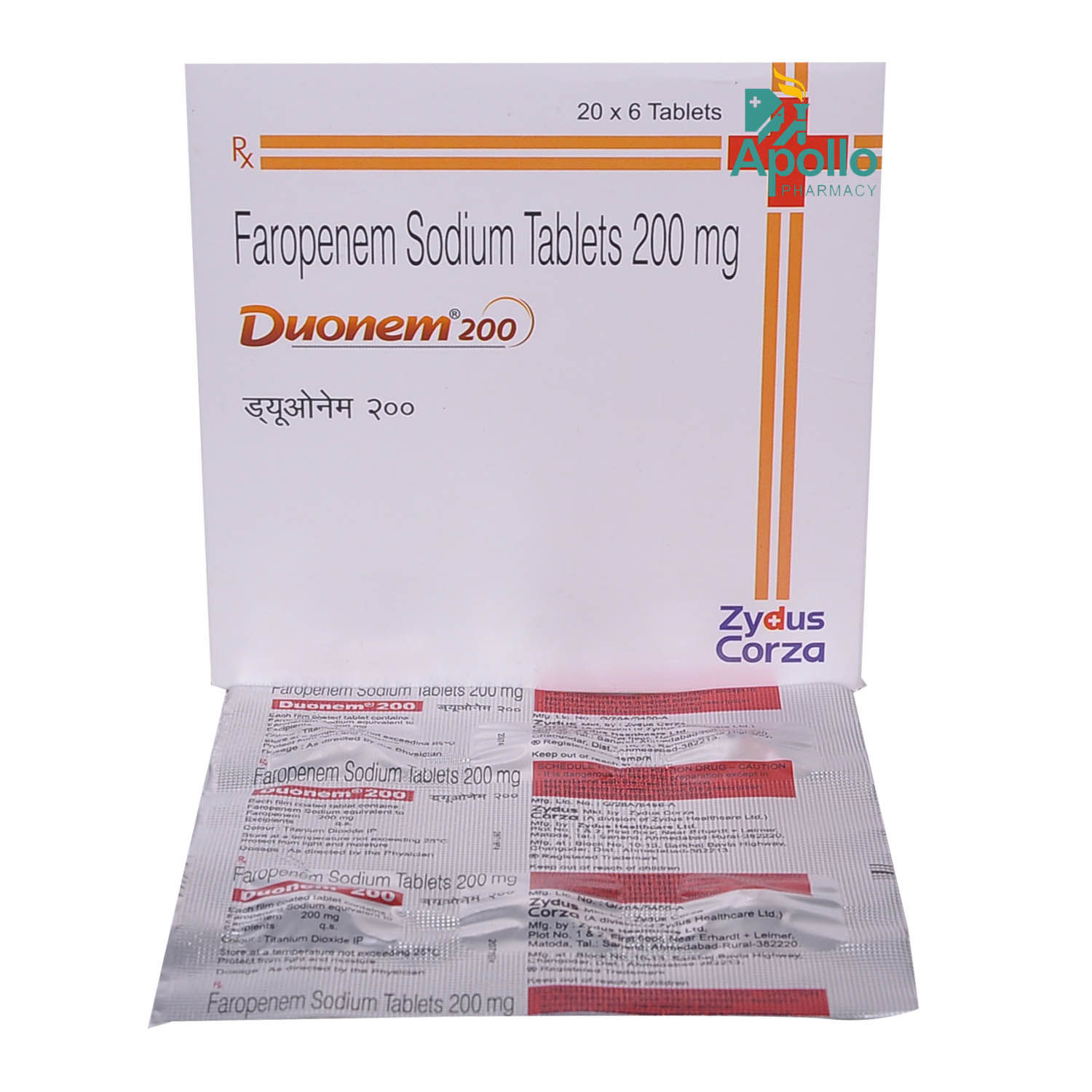 Duonem 200 Tablet 6's Price, Uses, Side Effects, Composition - Apollo ...