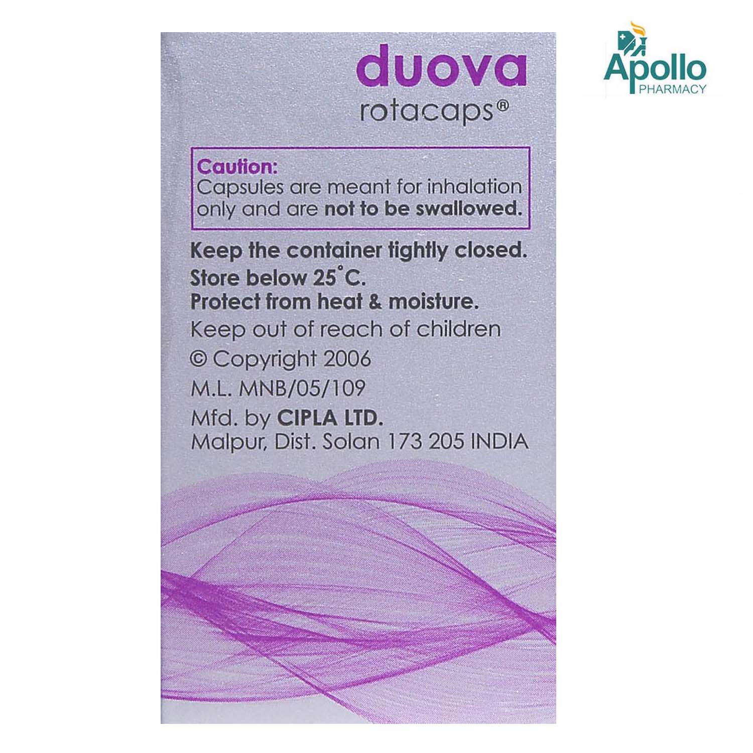 Duova Rotacapsules 20's Price, Uses, Side Effects, Composition - Apollo ...