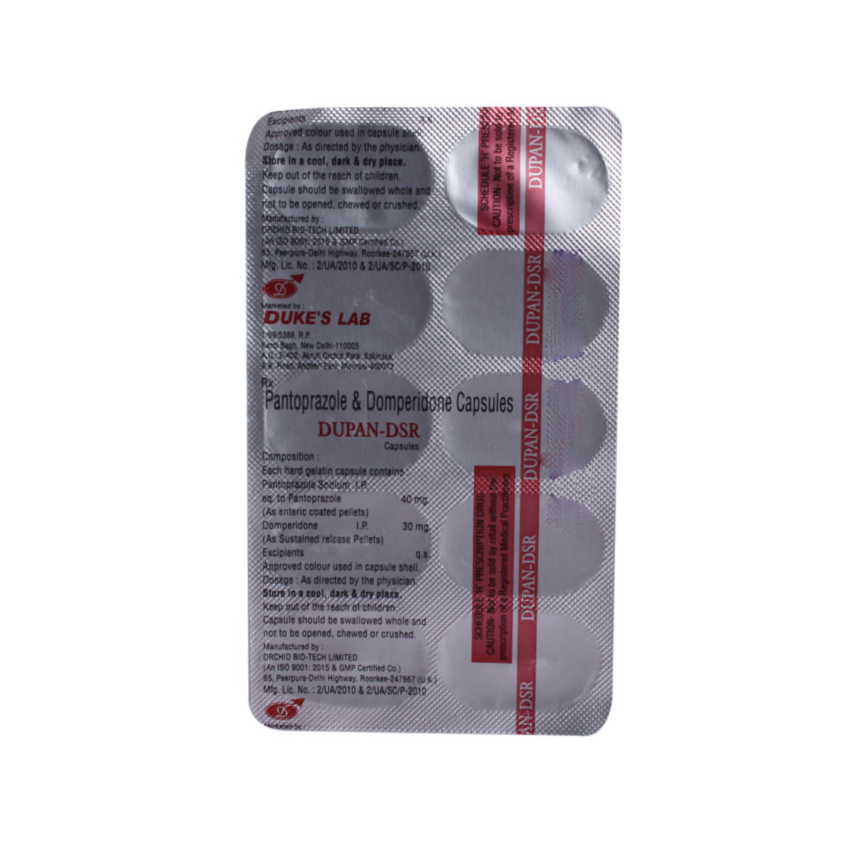 Dupan-DSR Capsule 10's Price, Uses, Side Effects, Composition - Apollo ...