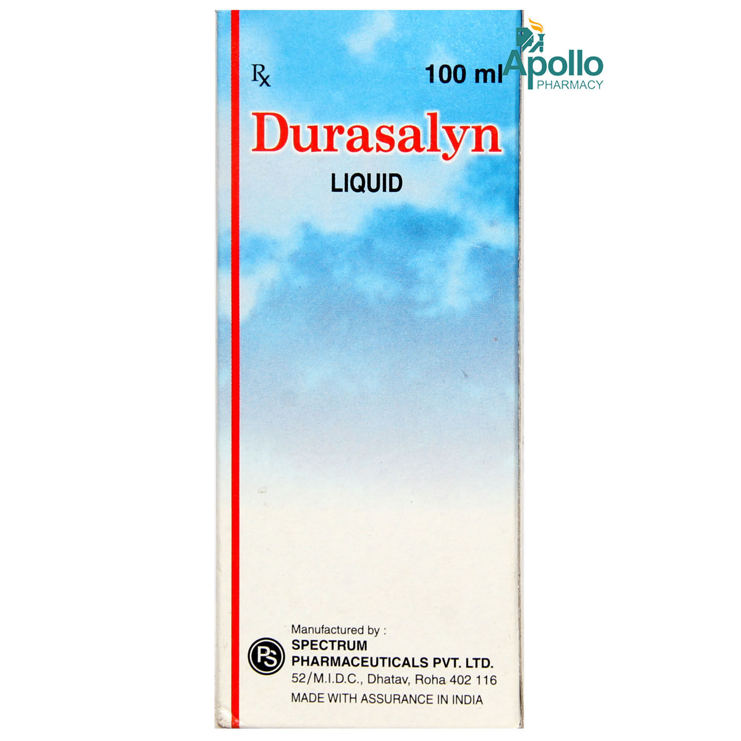 Durasalyn Syrup 100 ml Price, Uses, Side Effects, Composition - Apollo ...